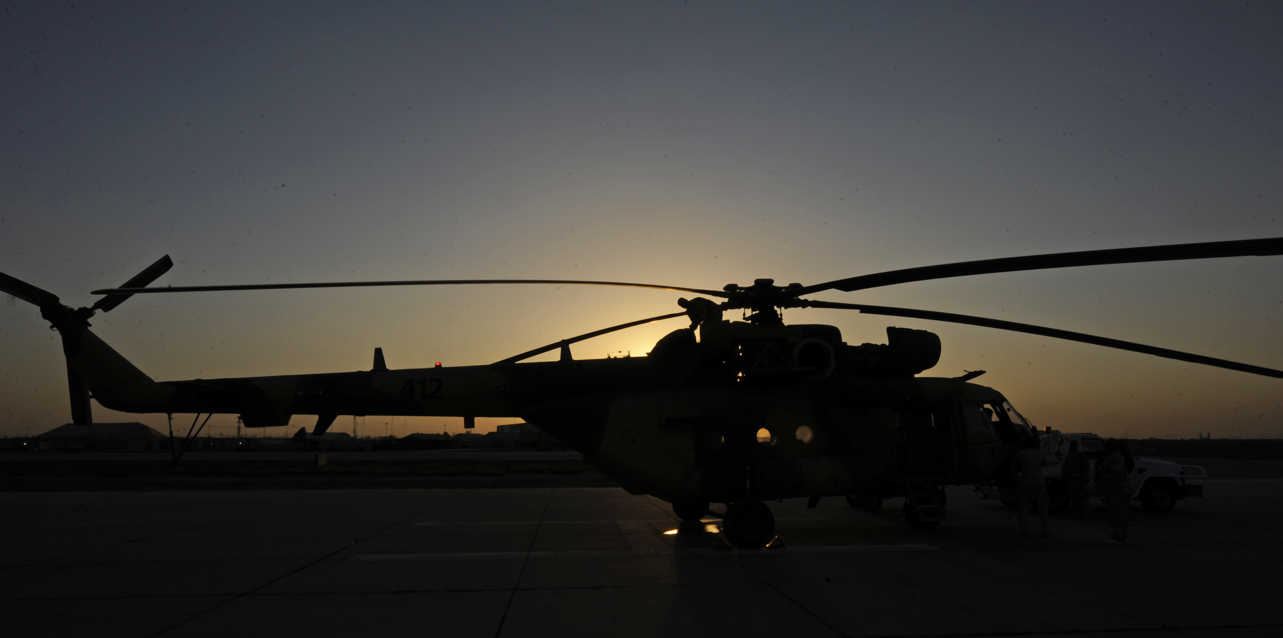 Mi-171 Training at Taji airfield