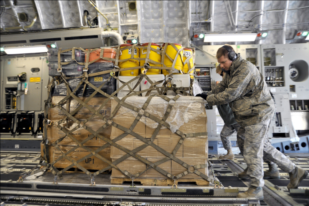 Mobility Airmen deliver search-and-rescue teams to Japan > Joint Base ...