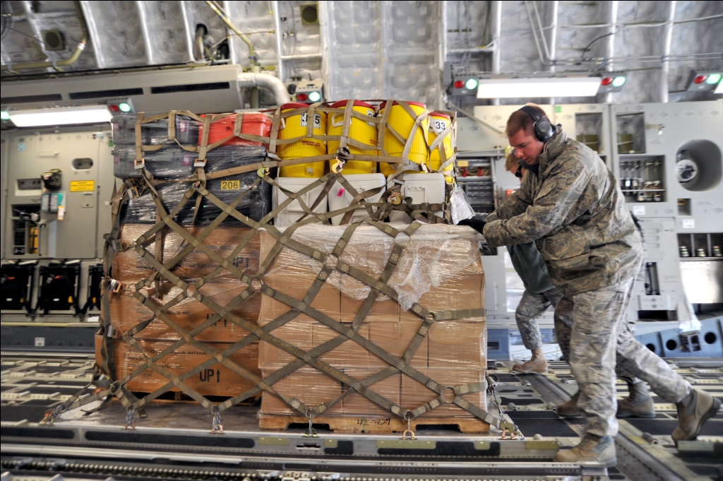 Mobility Airmen deliver search and rescue teams to Japan > Joint Base ...