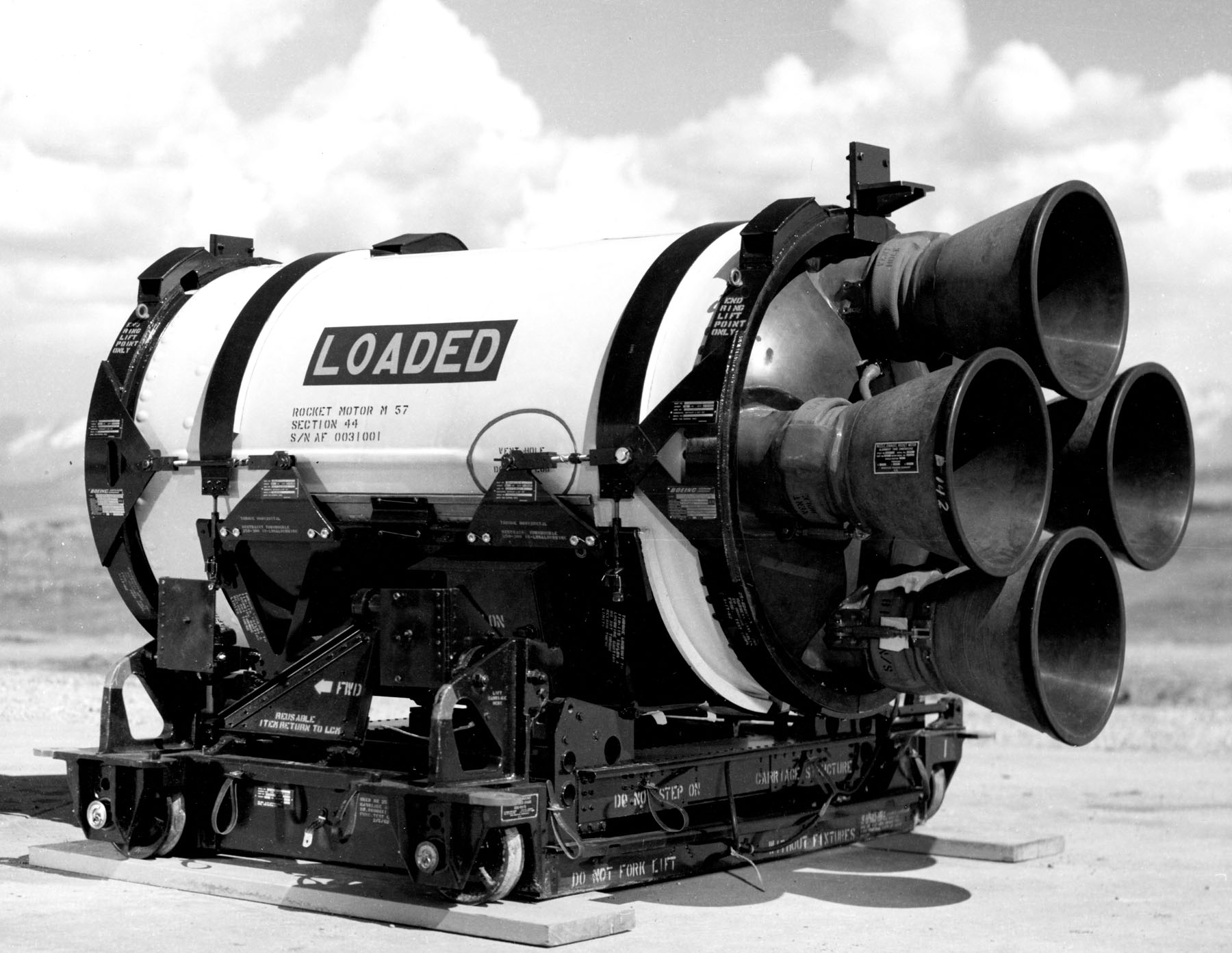 Boeing LGM-30A Minuteman IA > National Museum of the United States Air ...