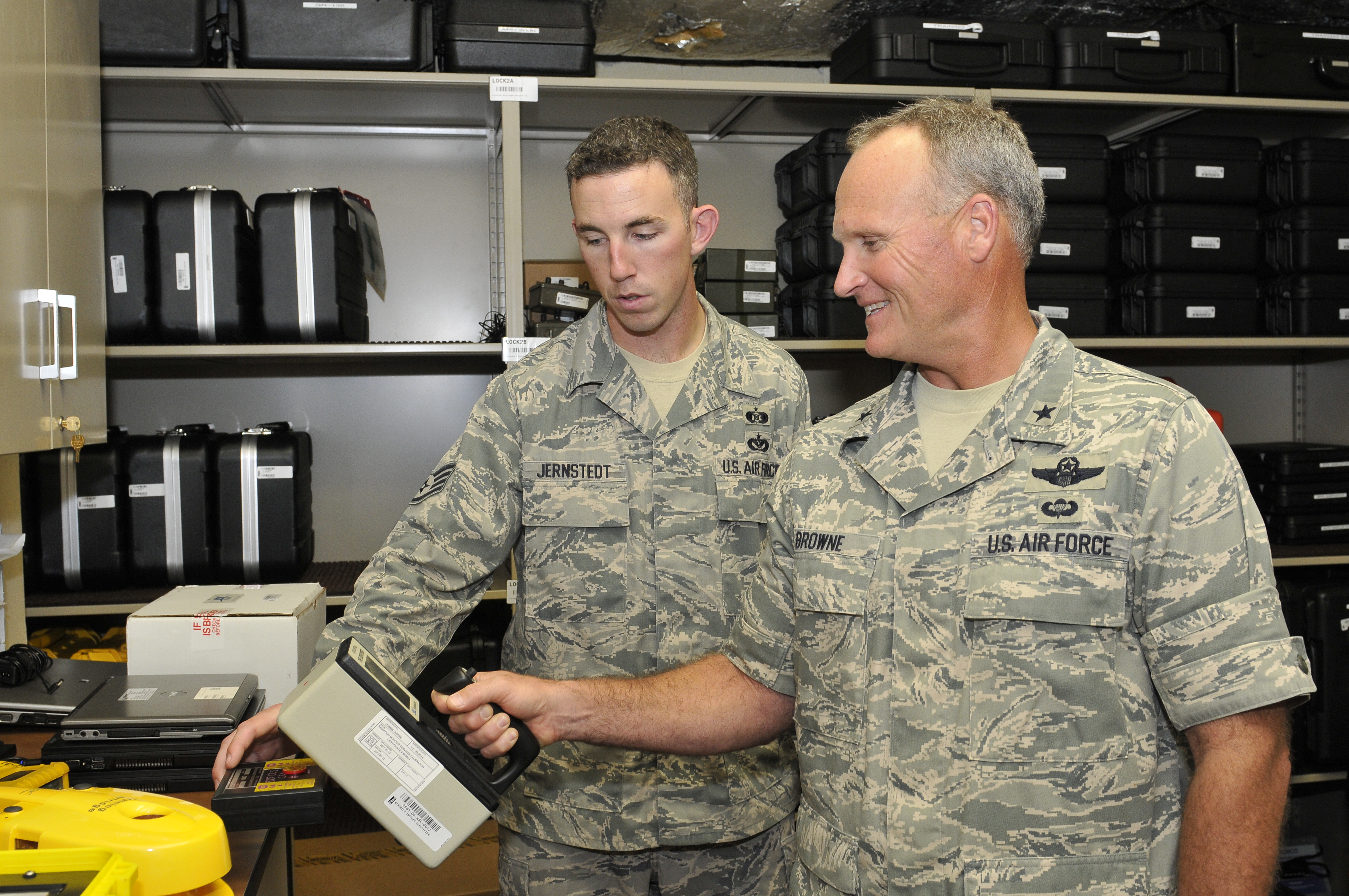 Commander shadows Airman for a day > Tyndall Air Force Base > Article ...