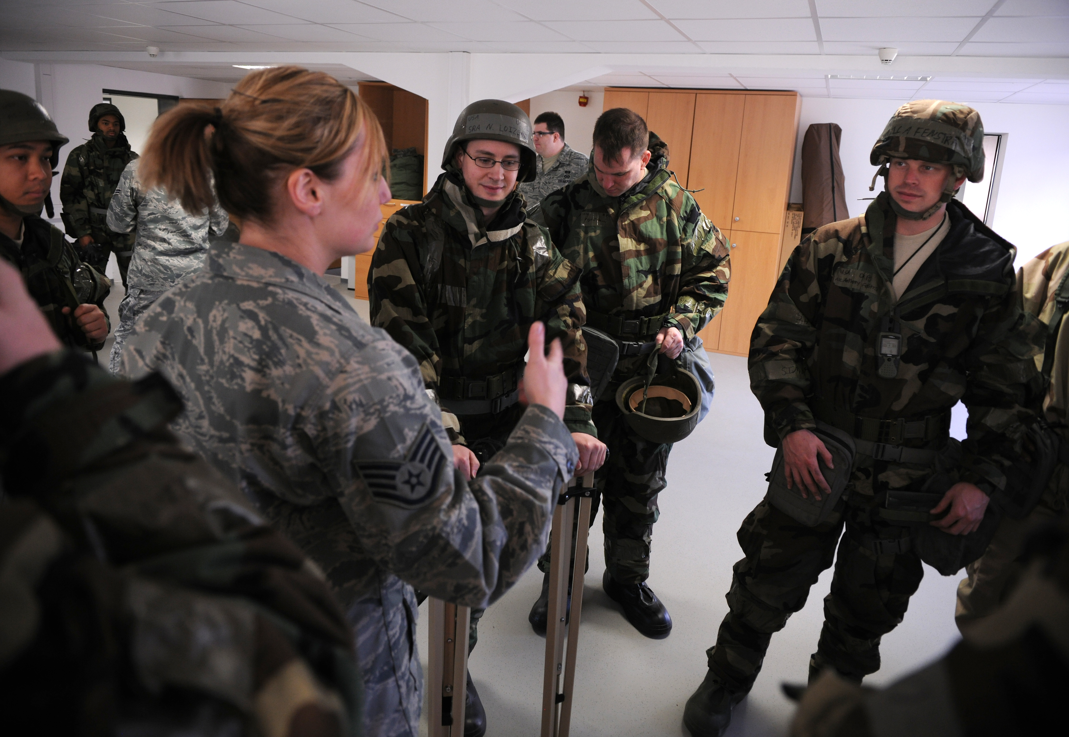 CBRNE training prepares Airmen for worst > U.S. Air Forces in Europe ...