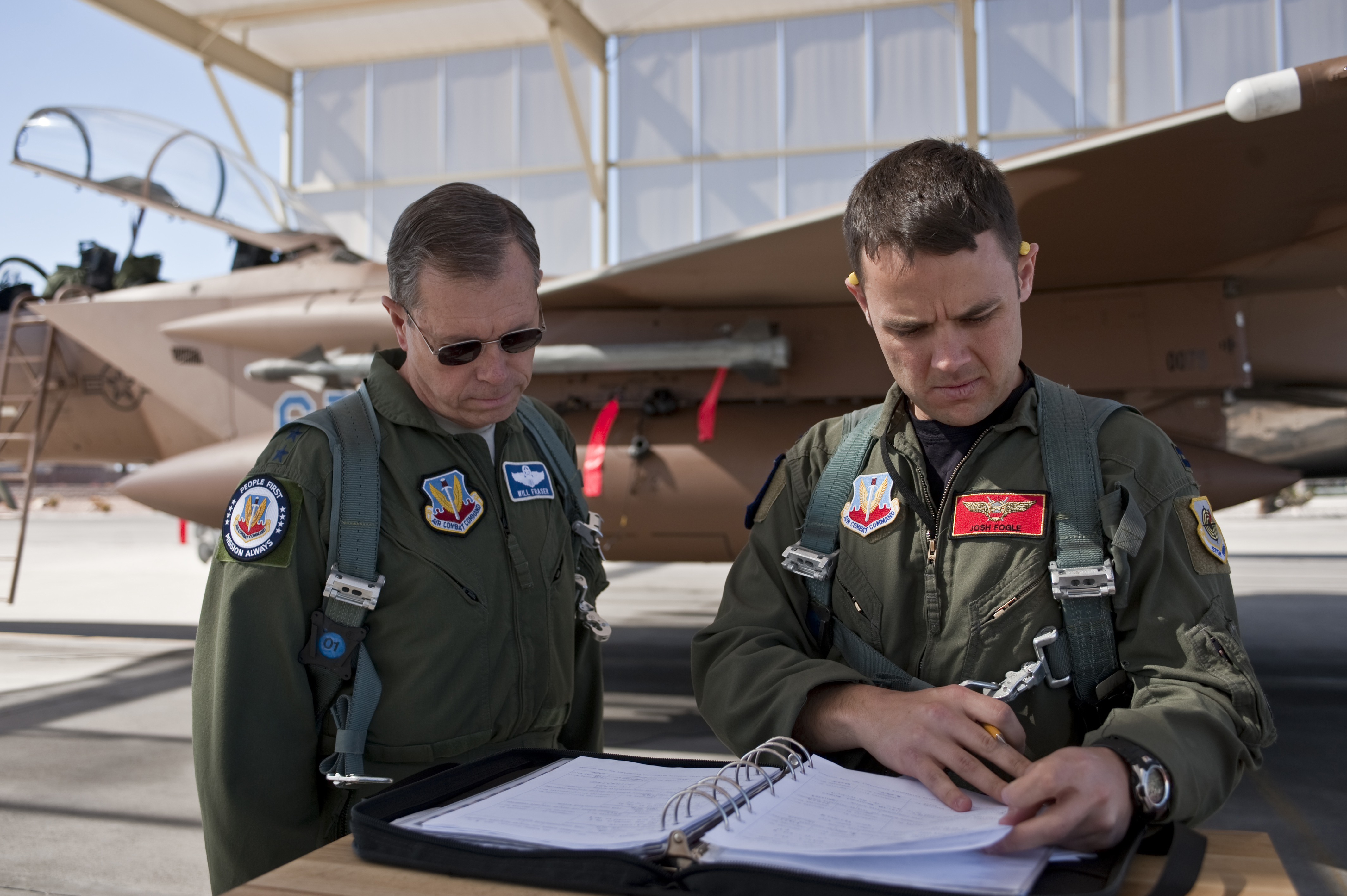 COMACC gets up close look at operations during Nellis visit > Nellis ...