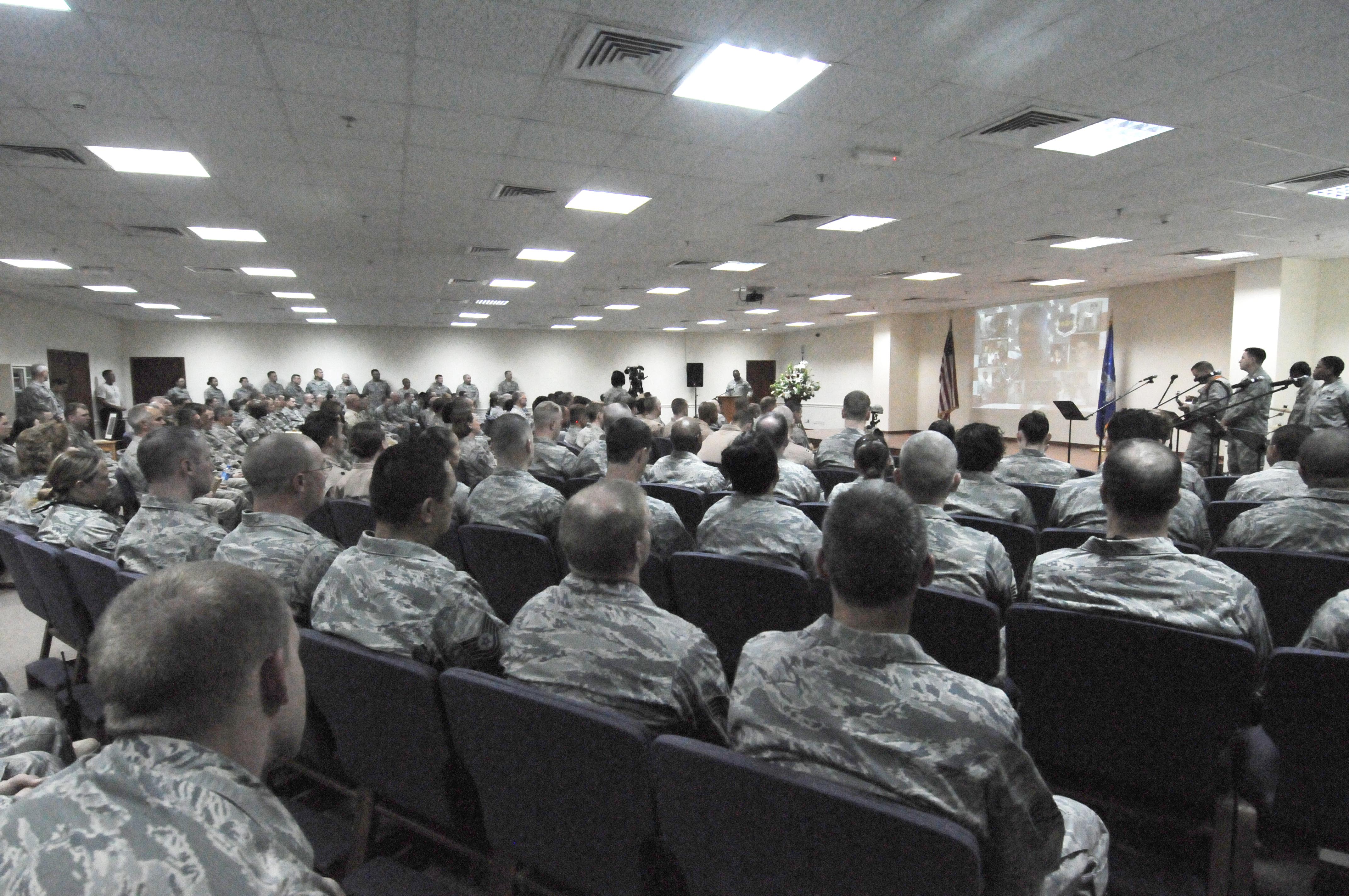 Marauders remember fallen 386th Airman > U.S. Air Forces Central > News