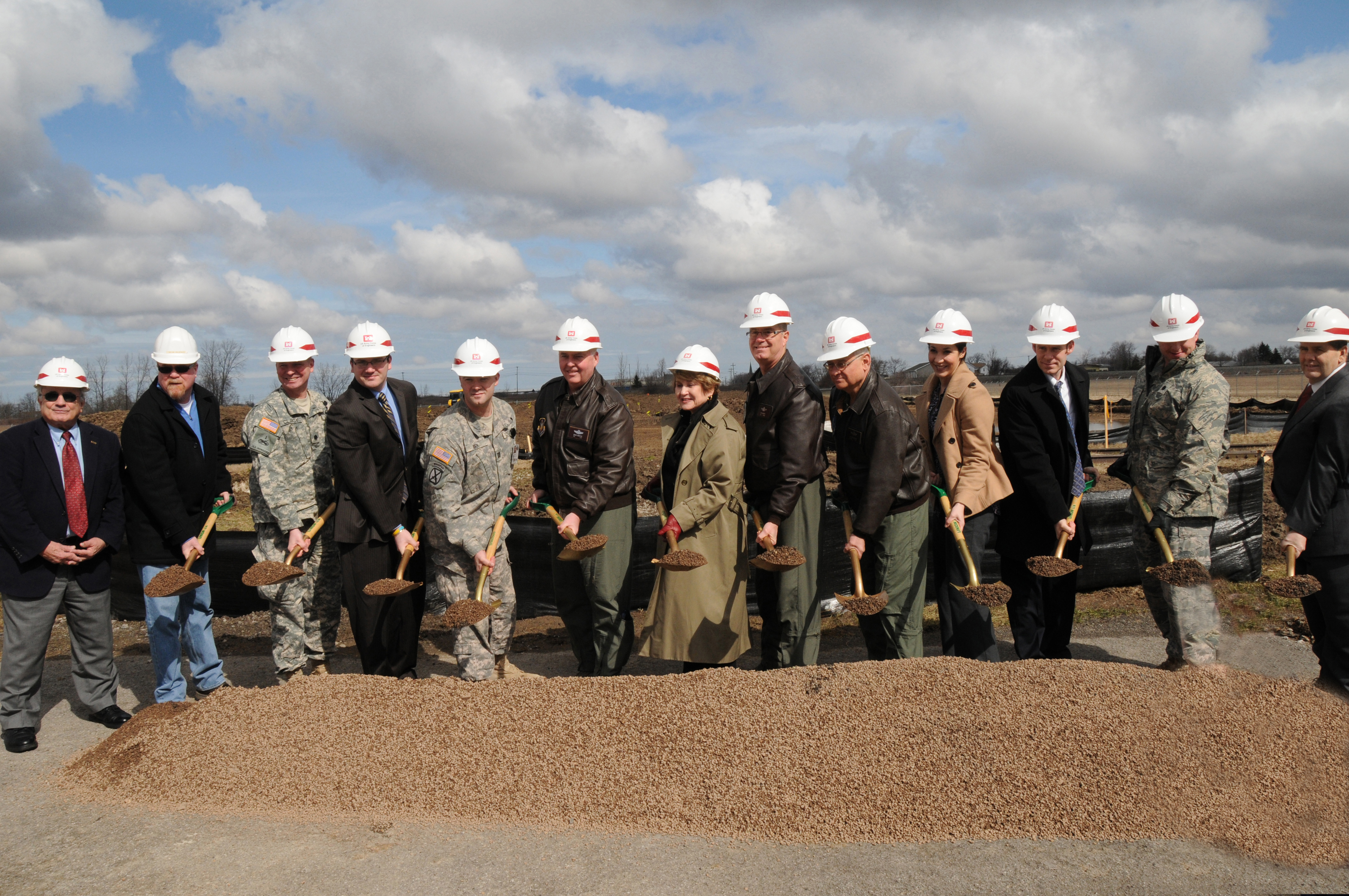 Ground breaking ceremony for the Small Arms Range > 107th Attack Wing ...