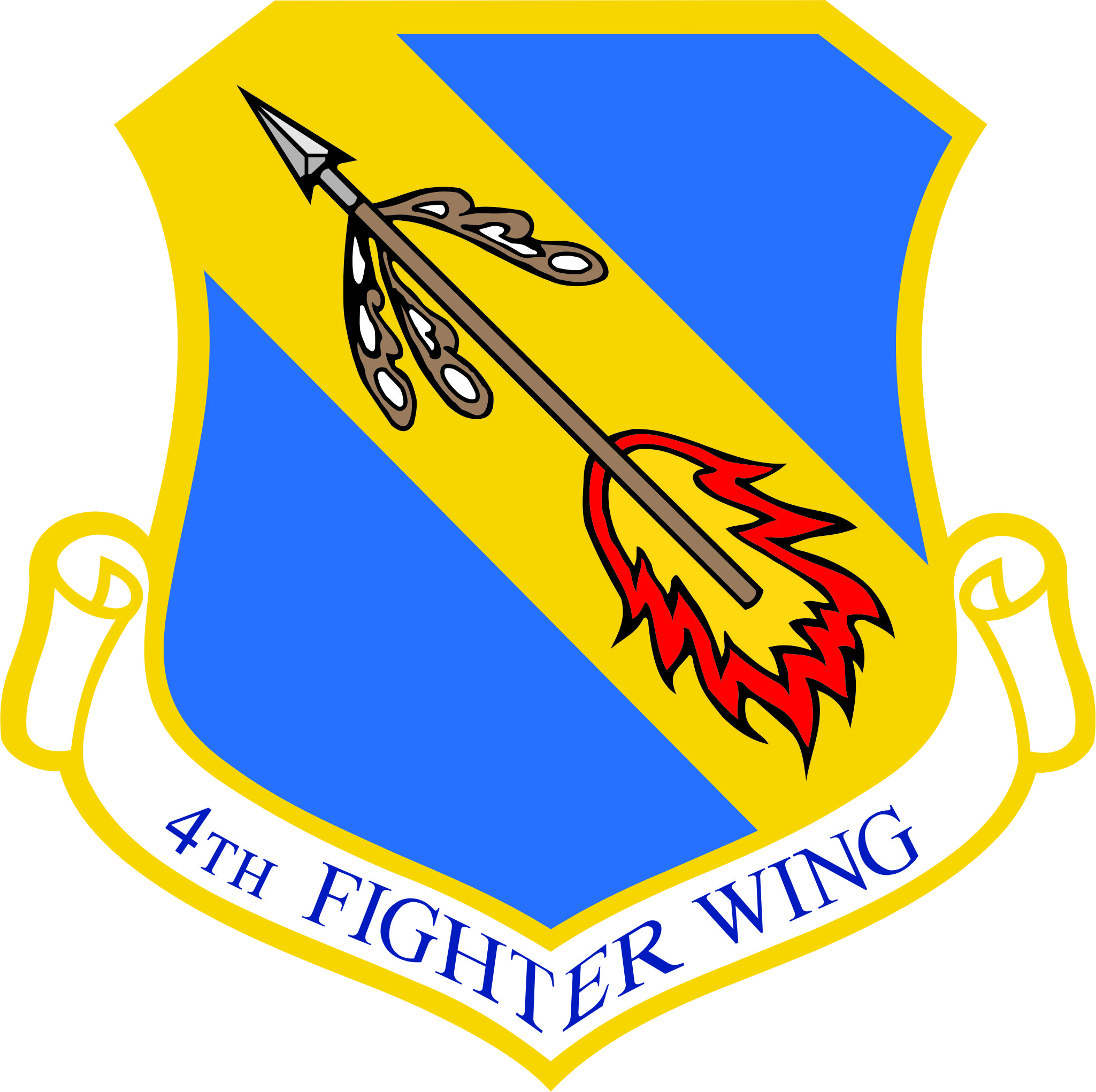 4th Fighter Wing Shield