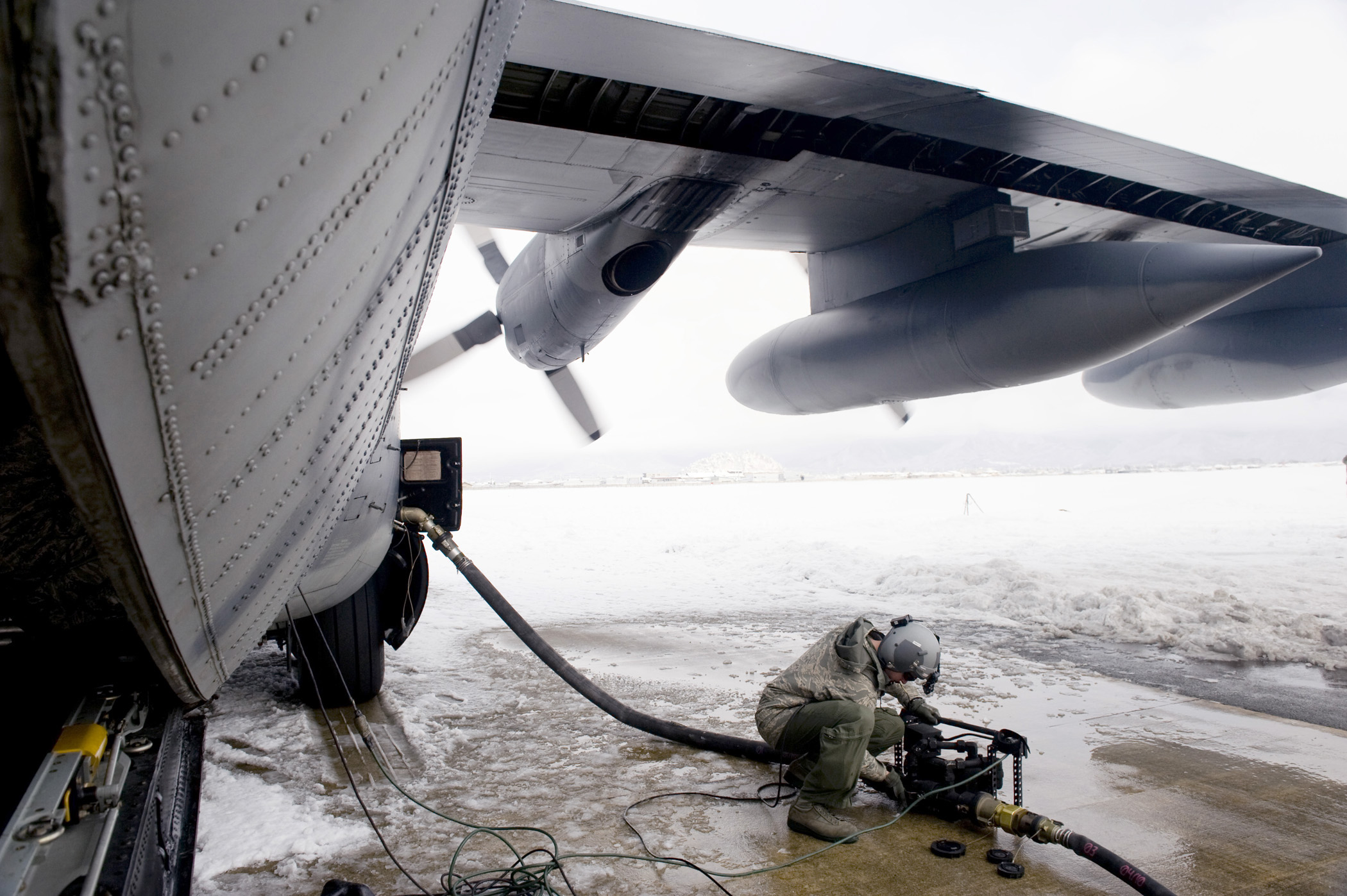 Forward area refueling point