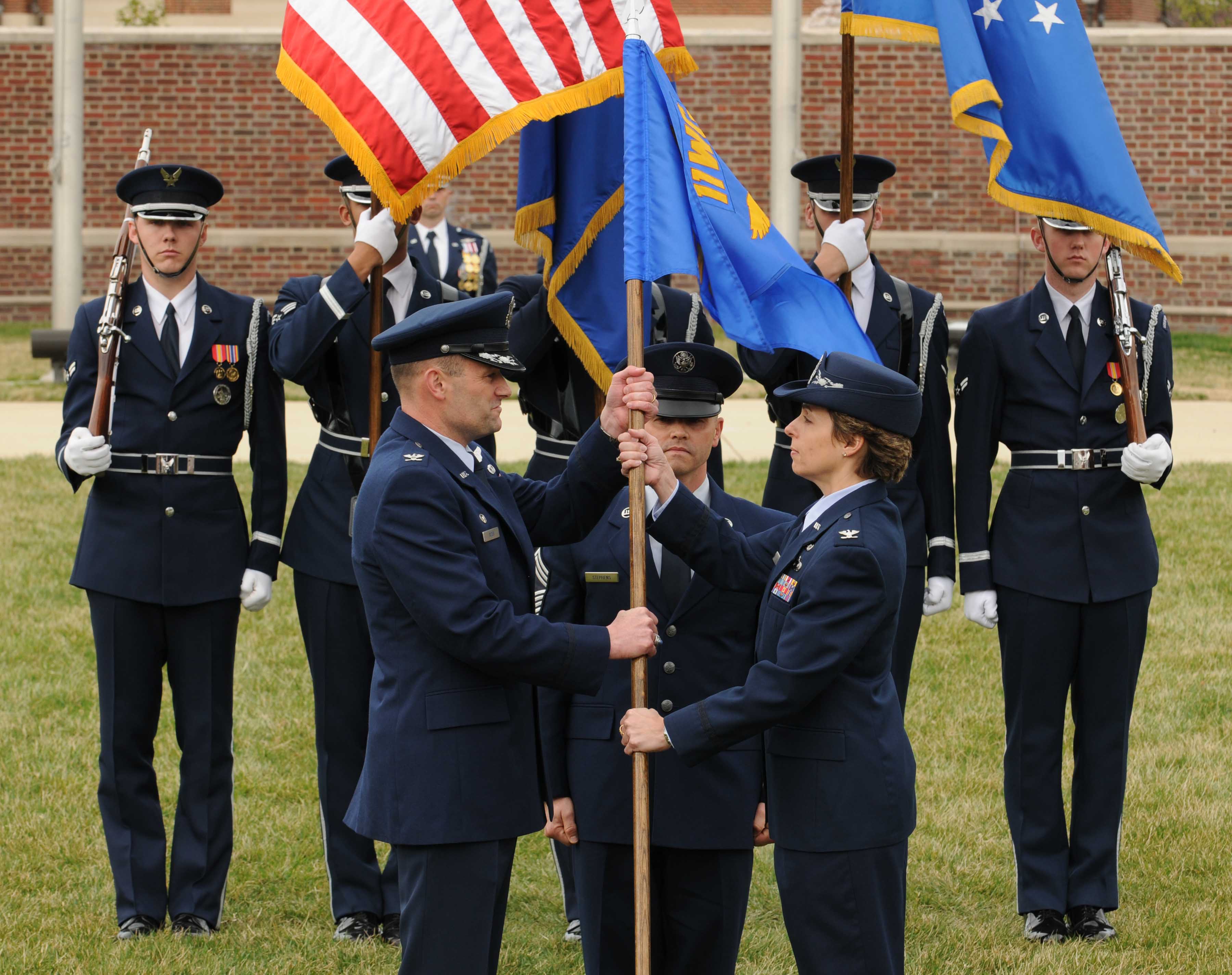 Col. Gina C. Humble assumes 11th Operations Group command