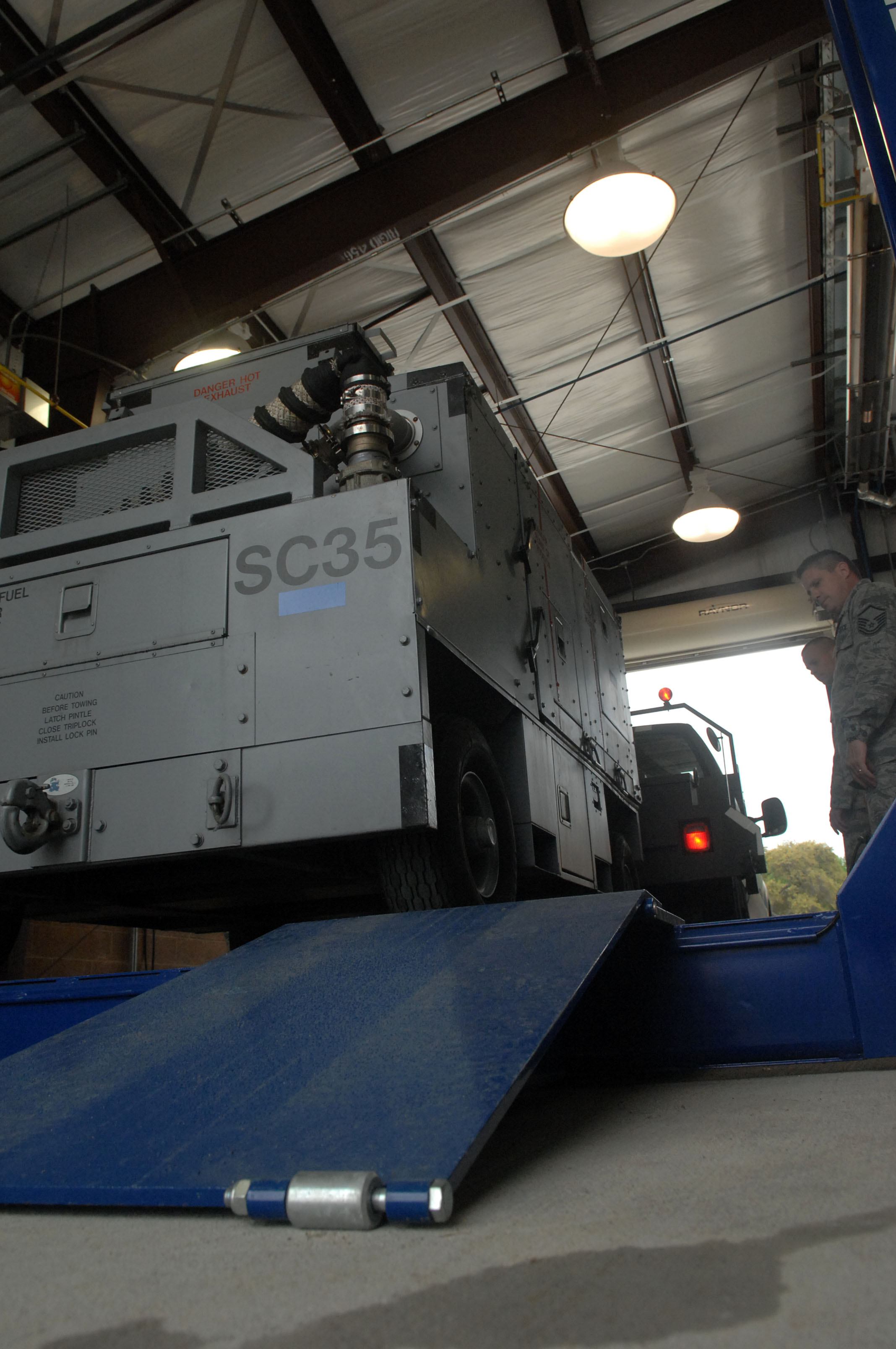 AGE flight receives new wash rack > Barksdale Air Force Base > Display