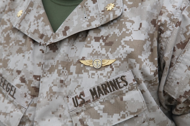 MASS-1 Marines pin on observer wings > Marine Corps Air Station Cherry ...