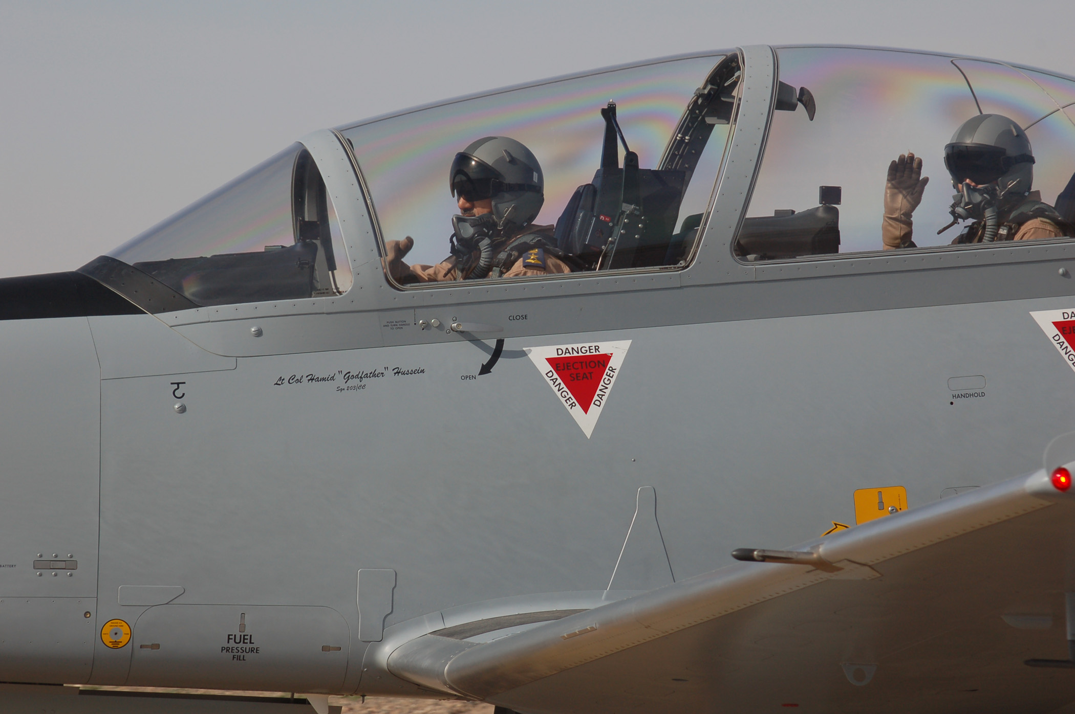 First Iraqi air force instructor pilot begins training students > Air ...