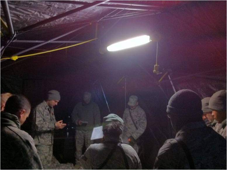 Dispatch from the Front: Scott chaplain keeps spirits high in ...