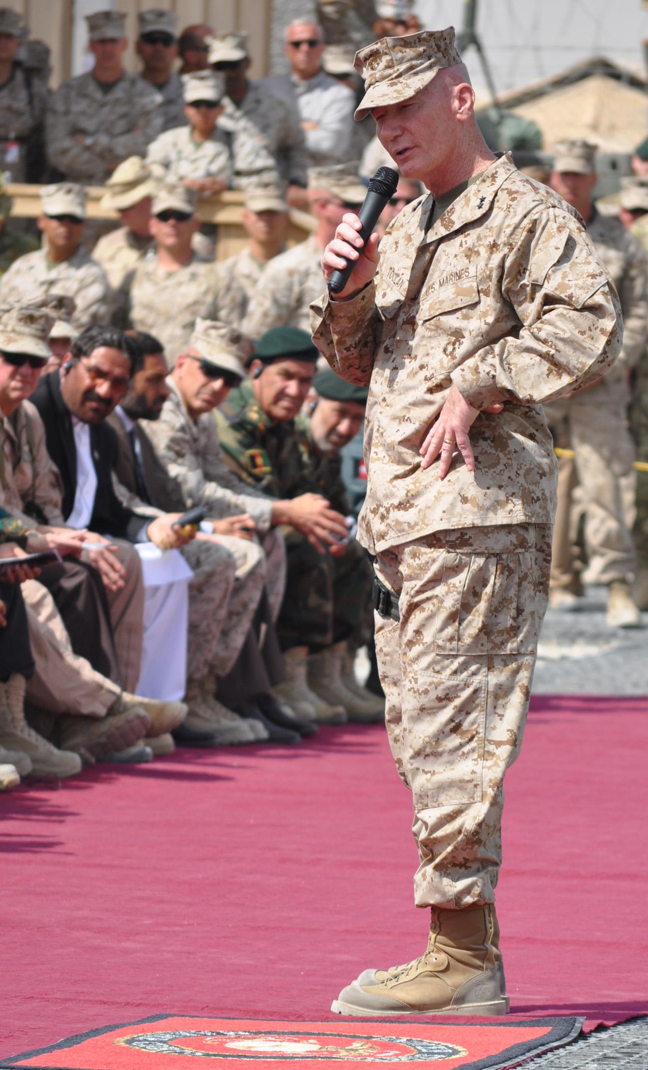 II MEF takes the helm of Regional Command Southwest > II Marine ...