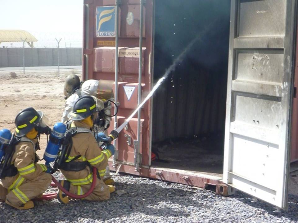 KAW fire department conducts live burn training > U.S. Air Forces ...