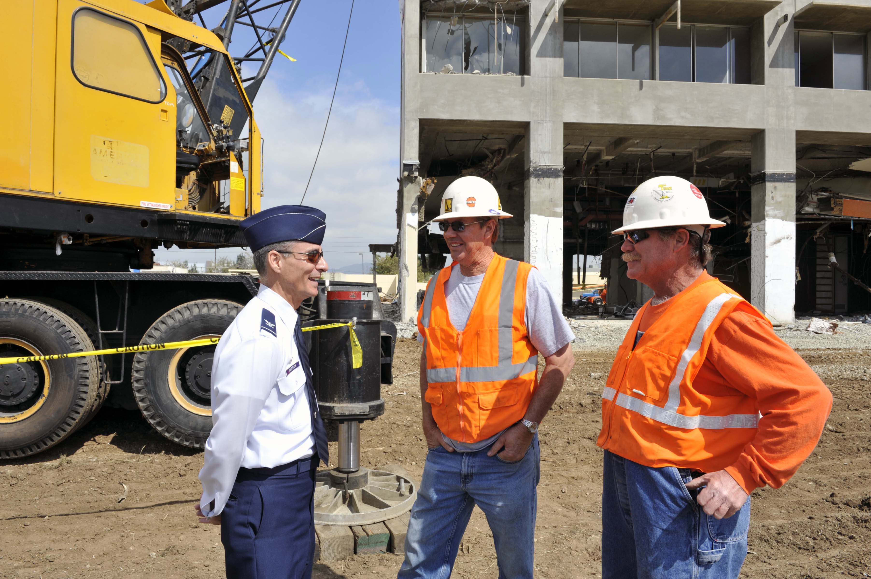 Demolition begins on March hospital building > March Air Reserve Base ...