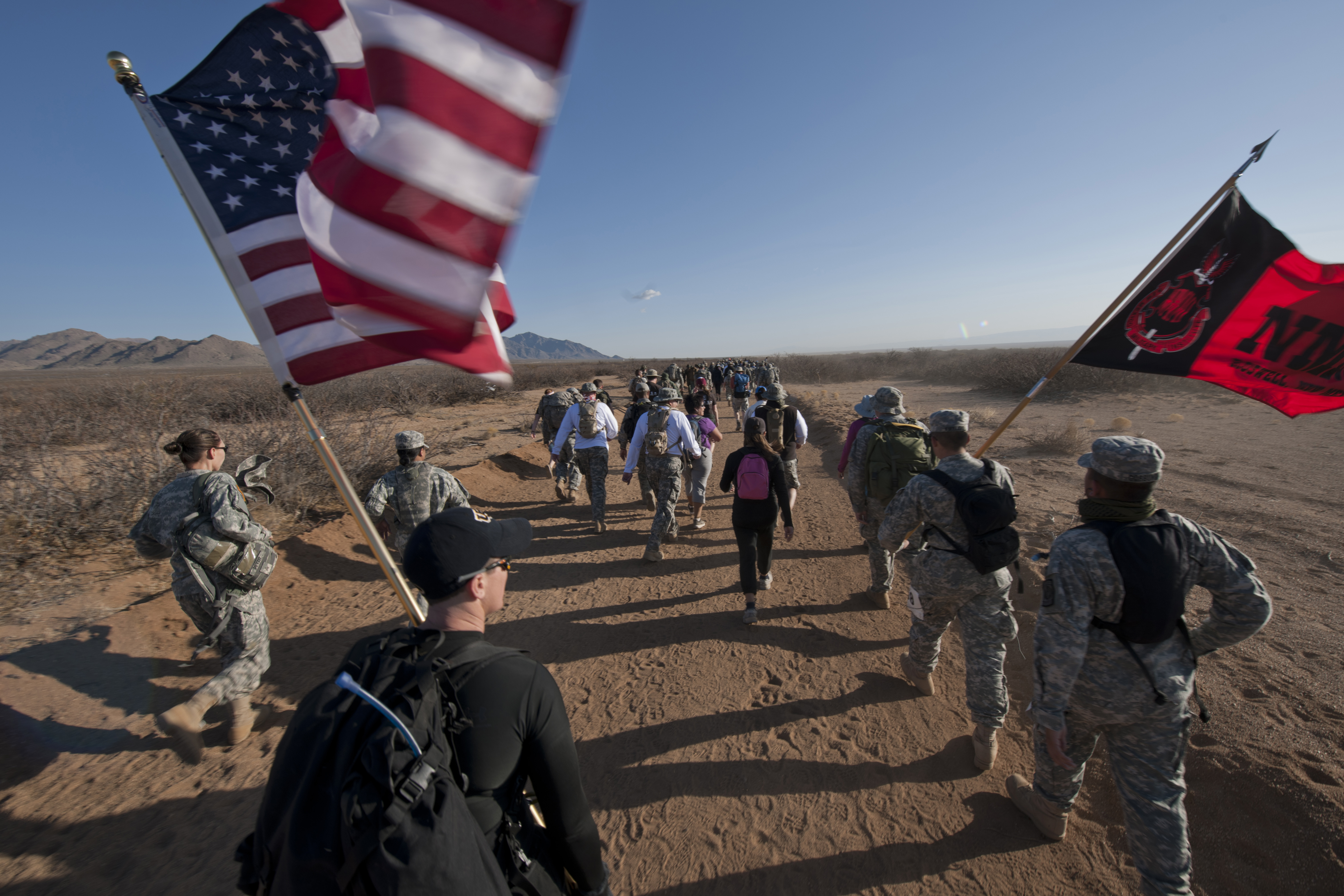 WSMR memorial marathon eternalizes Bataan Death March > Holloman Air ...