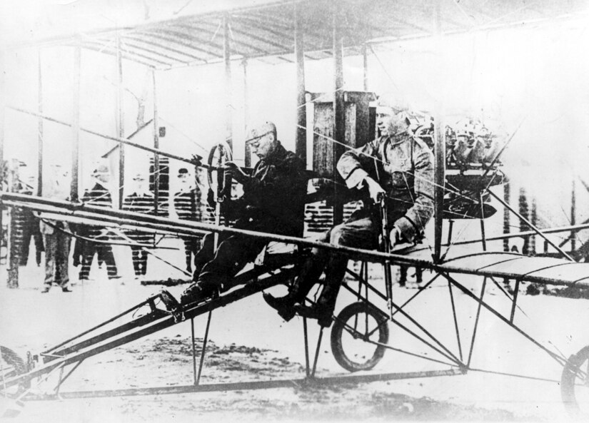 First Shot Fired from an Airplane > National Museum of the United ...