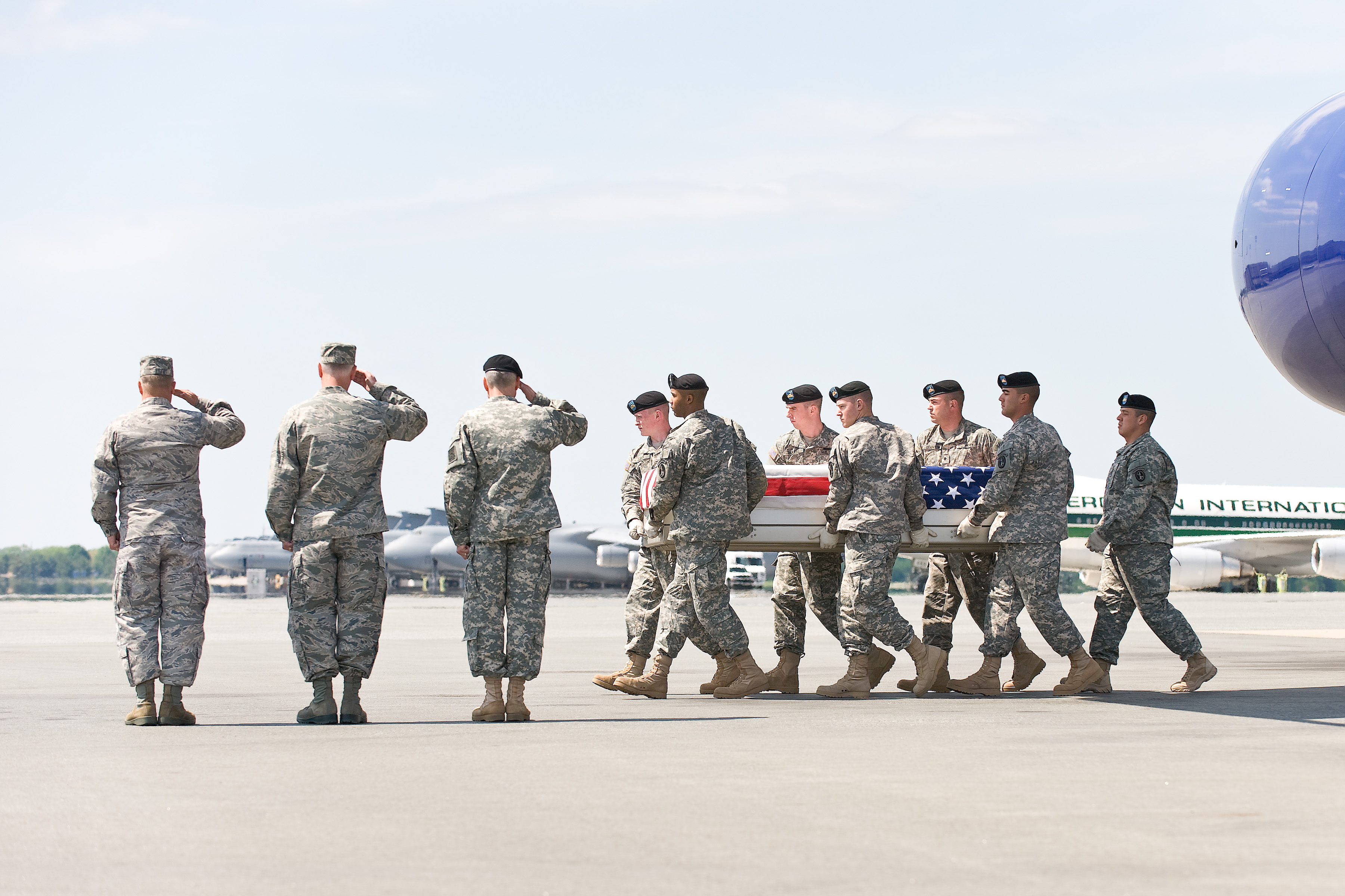 Dignified Transfer at Dover AFB