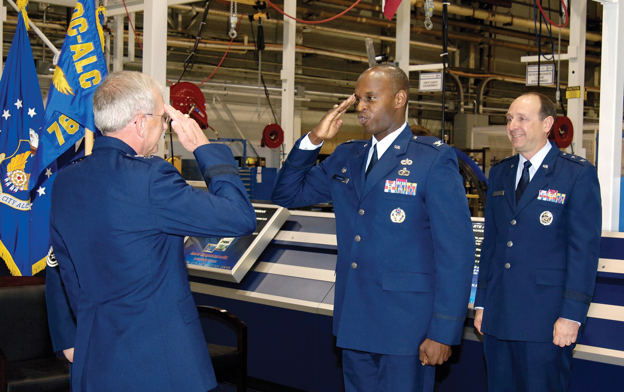 Col. George takes over 76th MXW > Tinker Air Force Base > Article Display