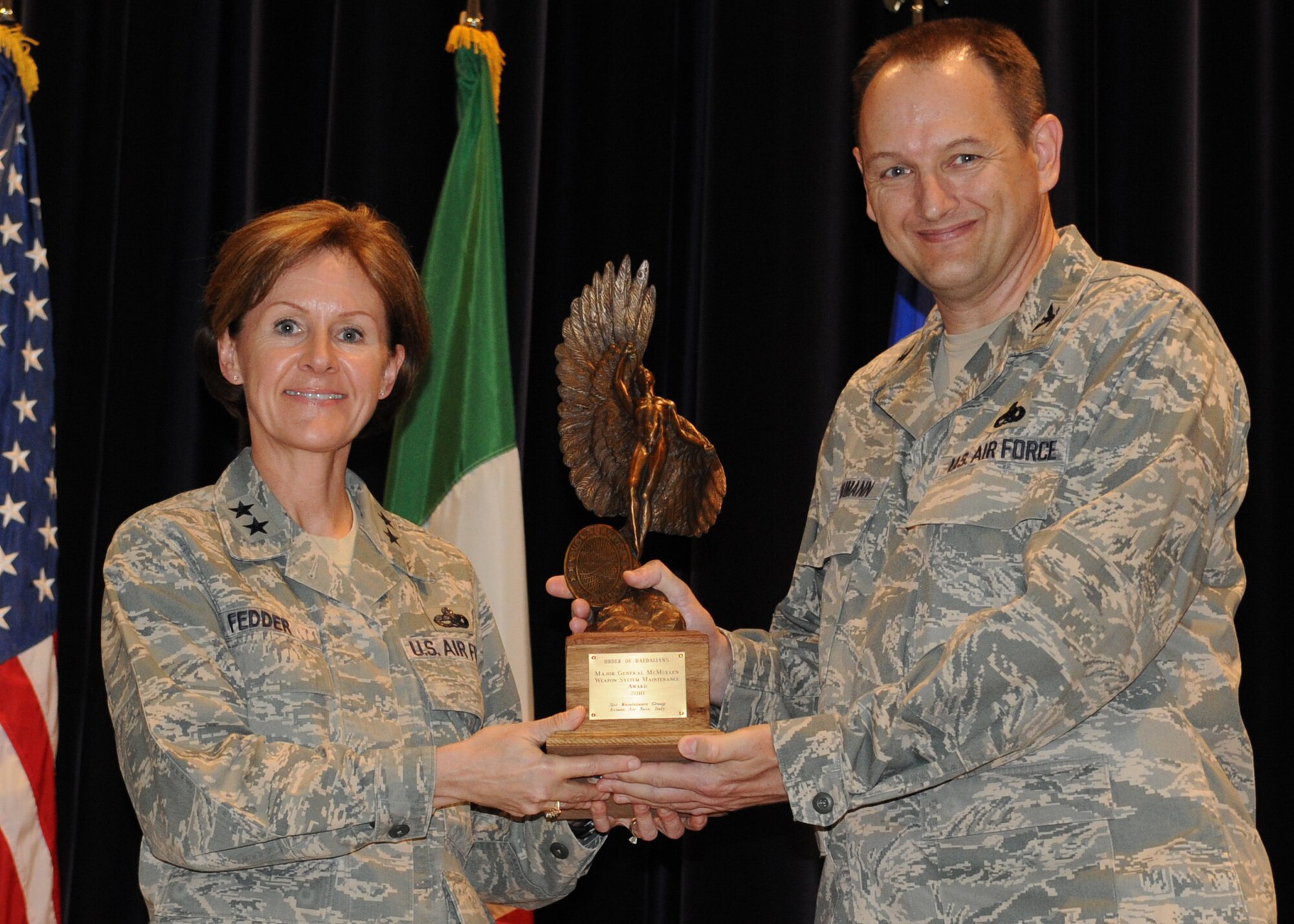 31st MXG receives 2010 AF Daedalian trophy > Aviano Air Base > Display