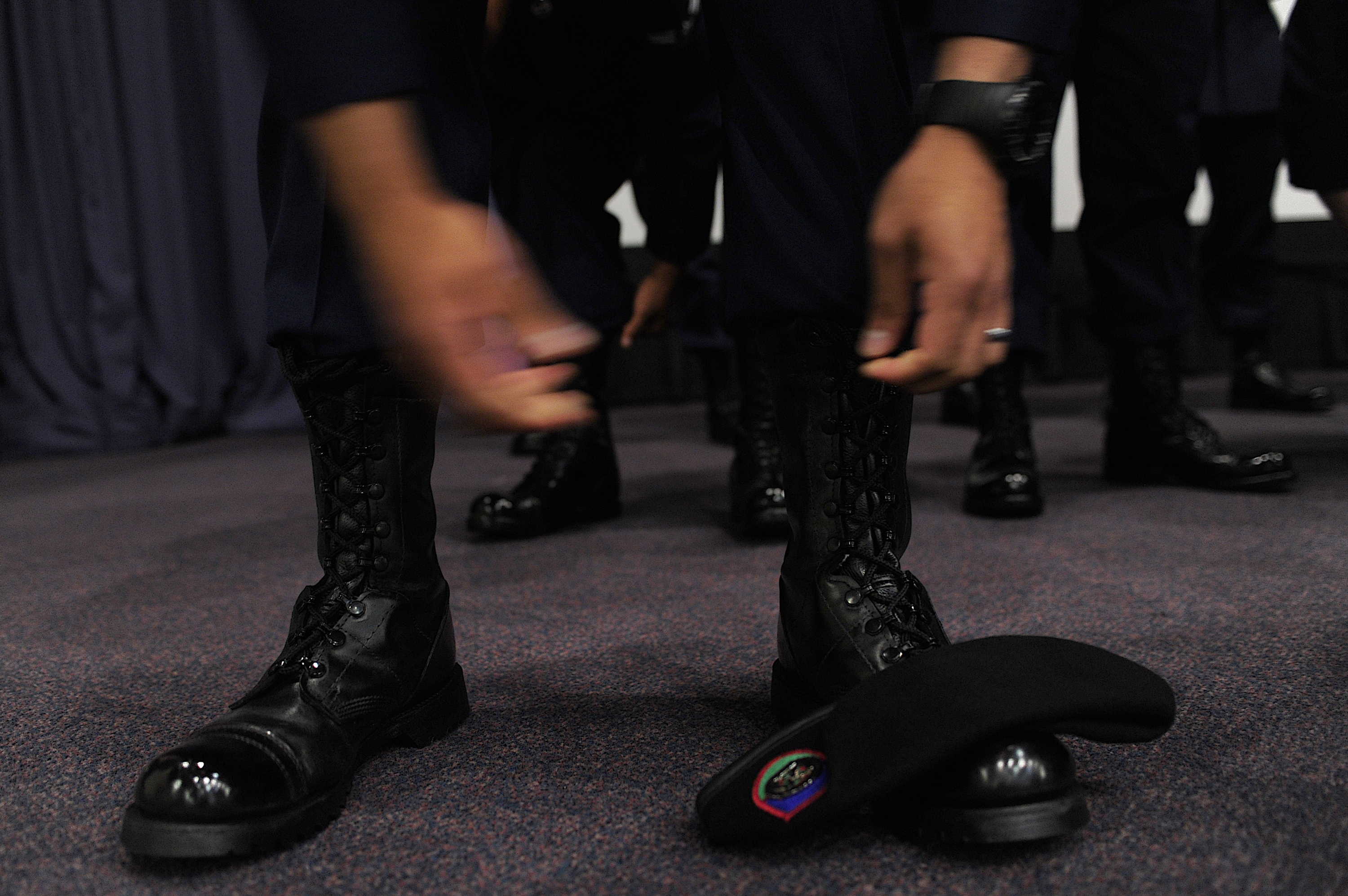 Training day 84 of 84 - graduation for TACP Falcon Flight 86 > Hurlburt ...