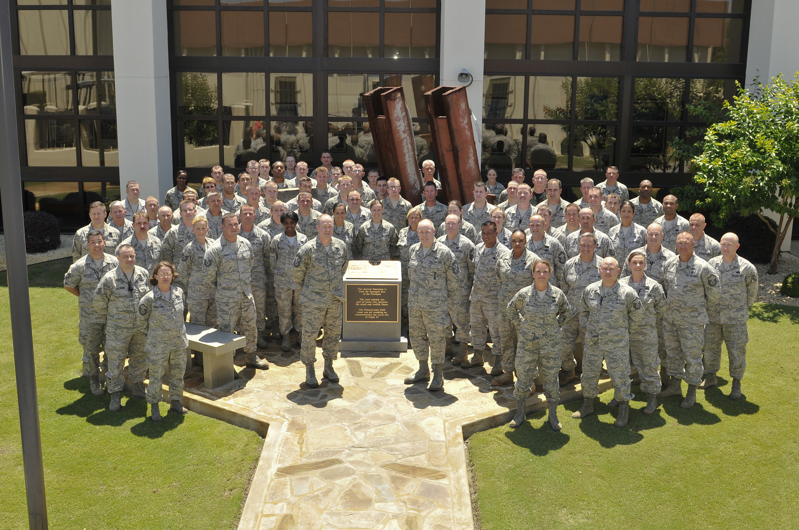 Chief Muncy and Chief Joe Thornell, 1AF/CCC, and members of 601st Air ...