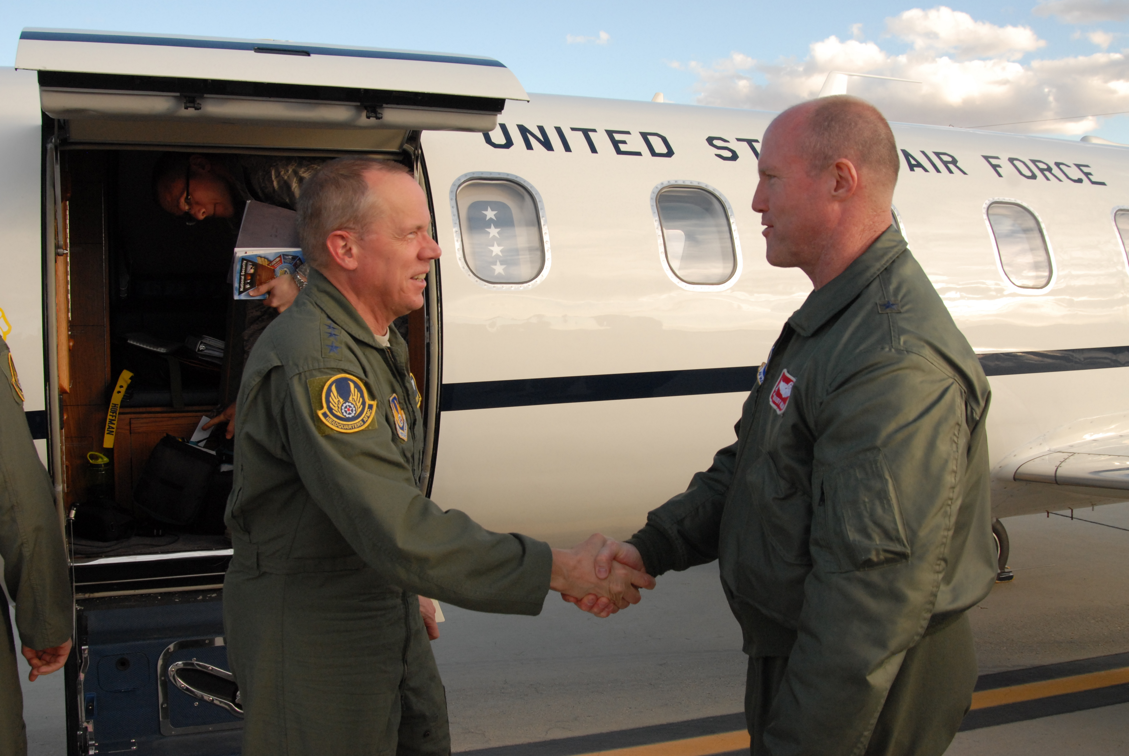 General Hoffman visits Edwards > Edwards Air Force Base > News