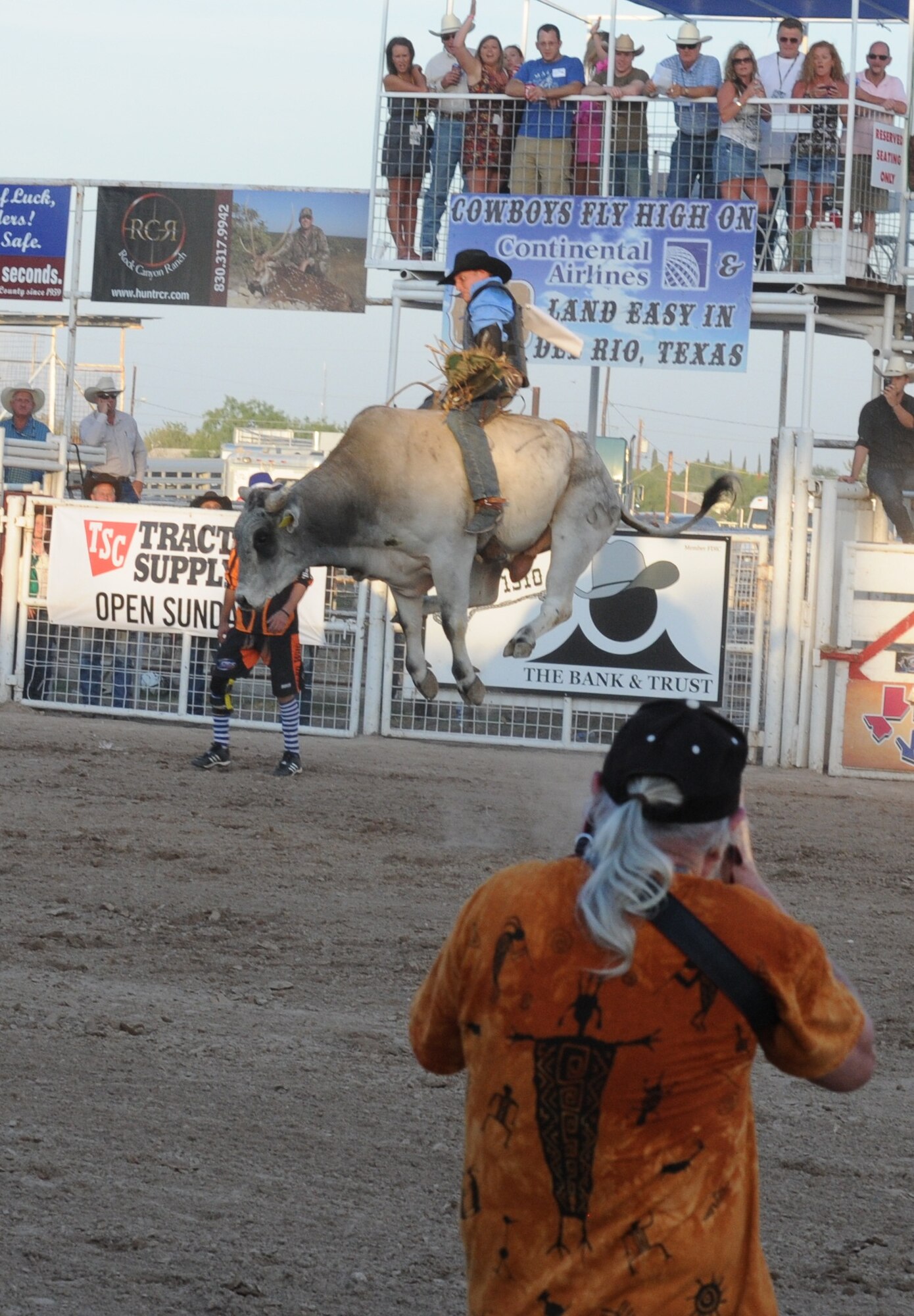 Laughlin members support bull riding event > Laughlin Air Force Base ...