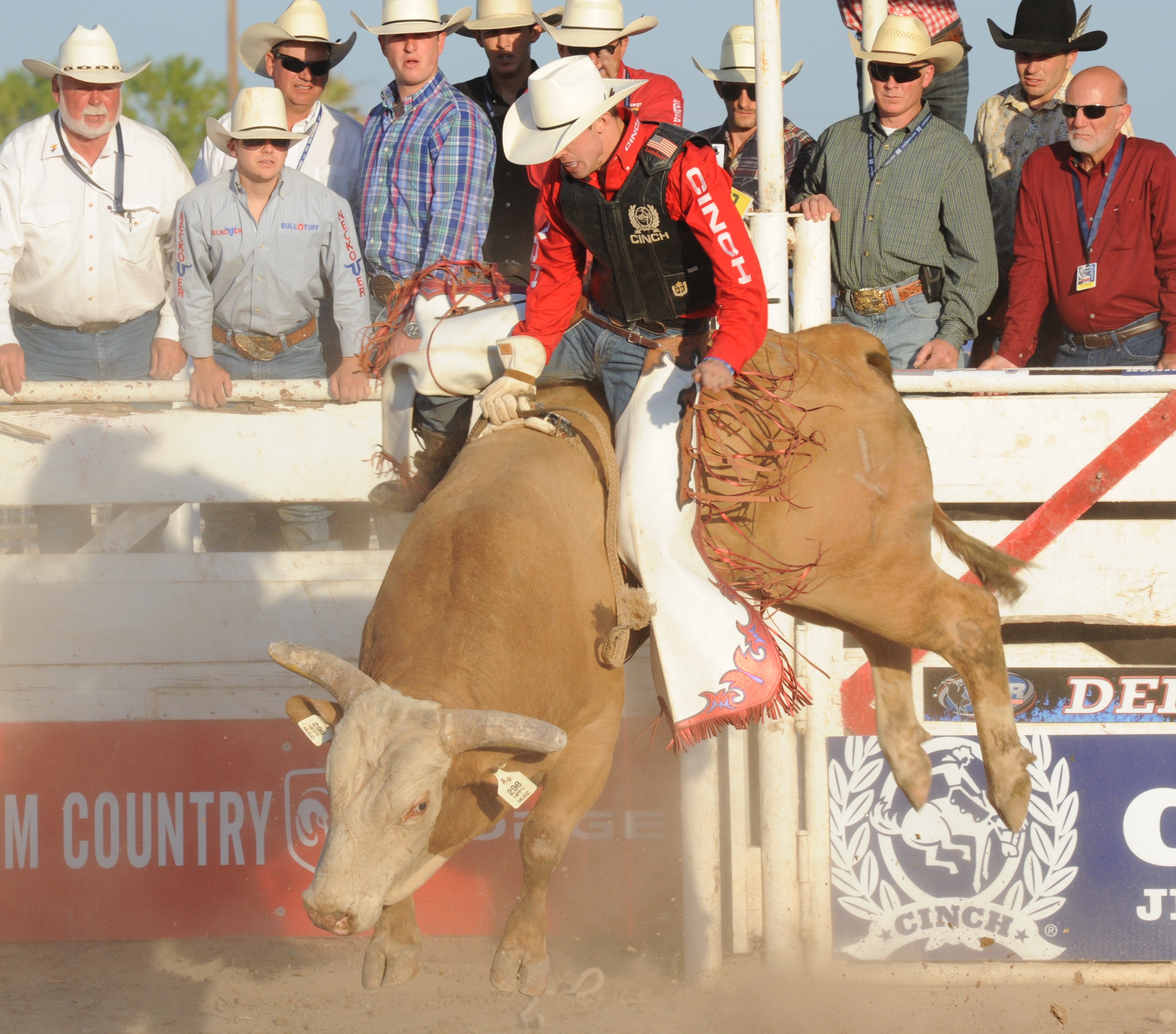 Laughlin members support bull riding event