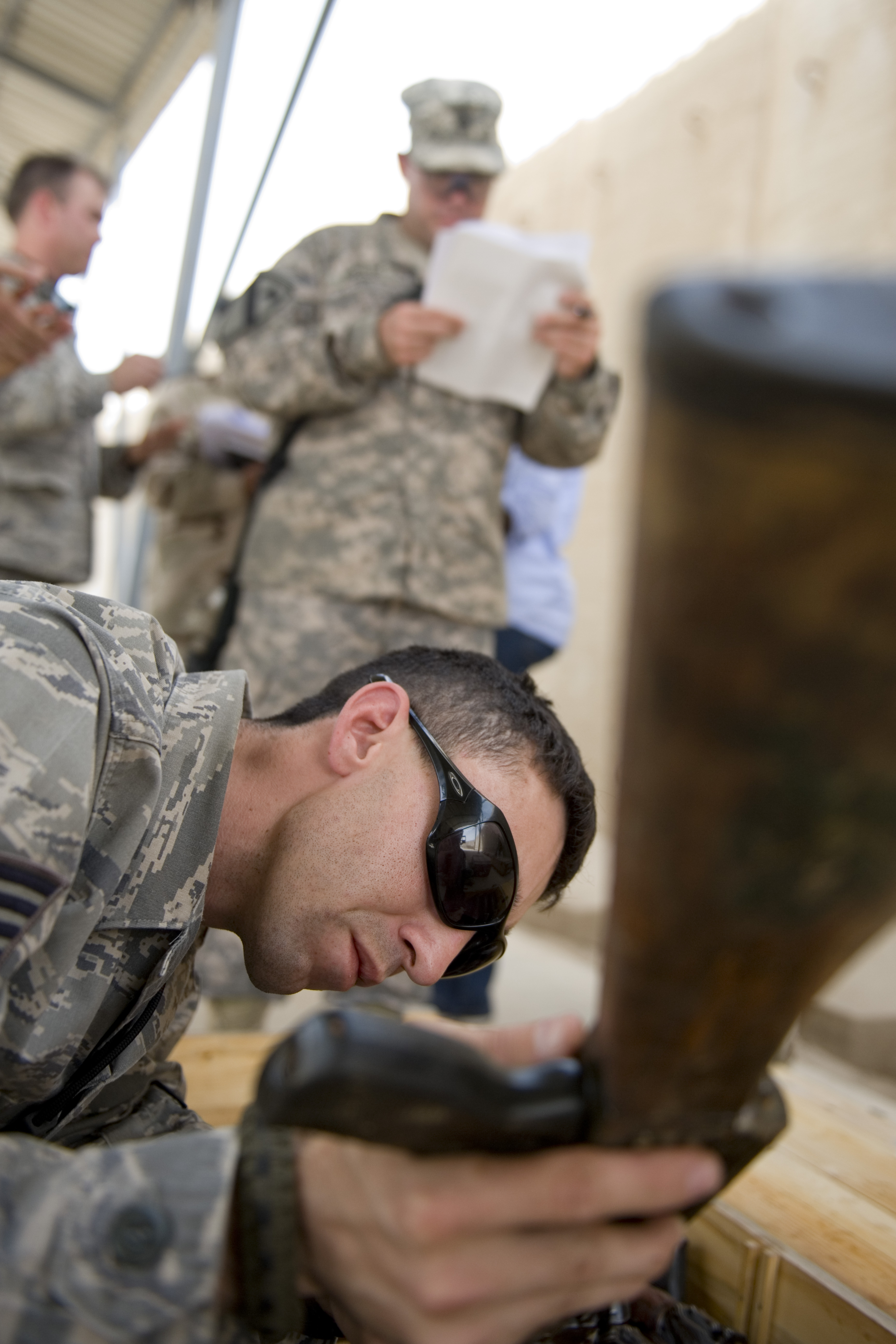 ITAM facilitates IqAF armory opening > U.S. Air Forces Central > News