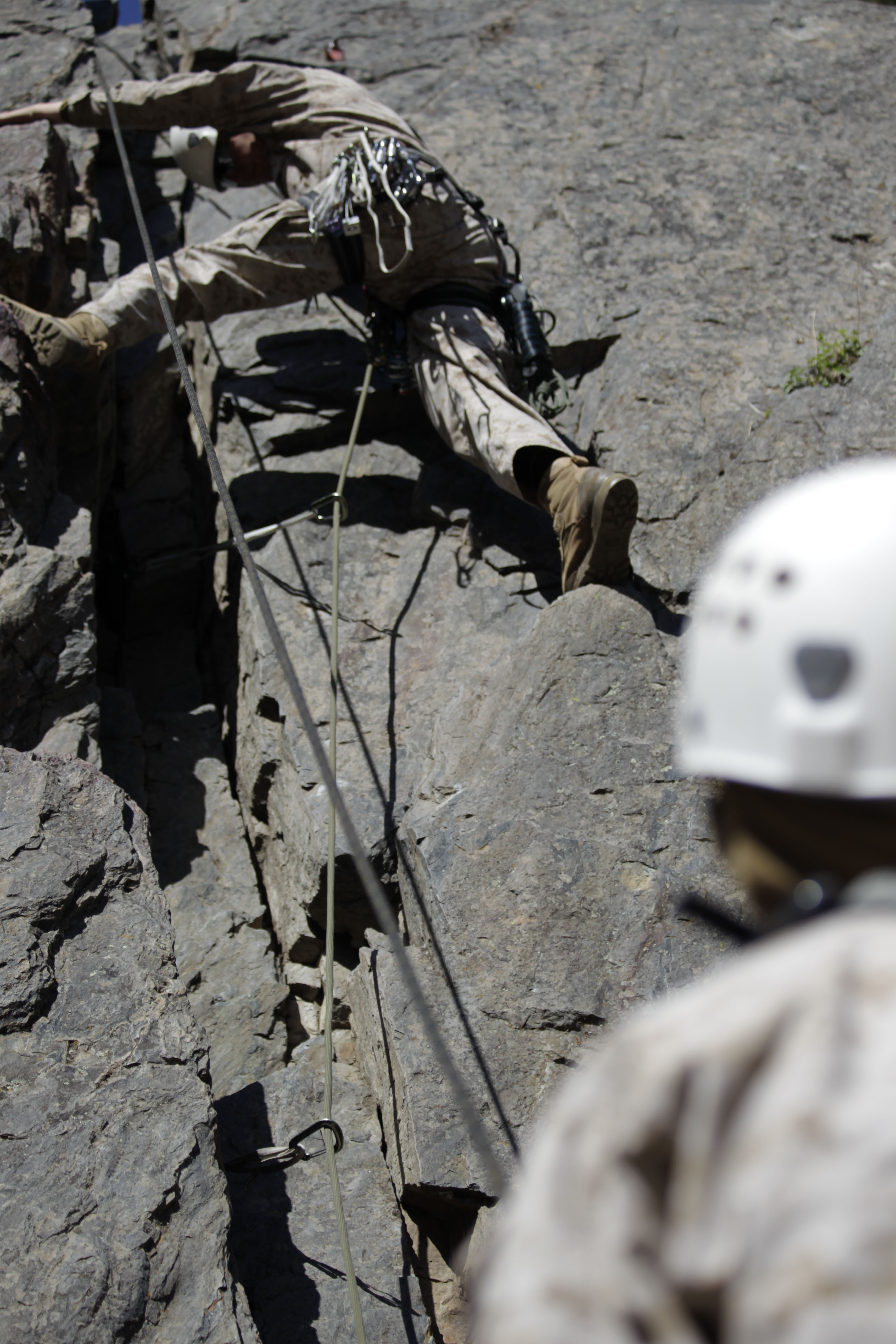 Marines prepare for climbing instruction > Marine Corps Air Ground ...