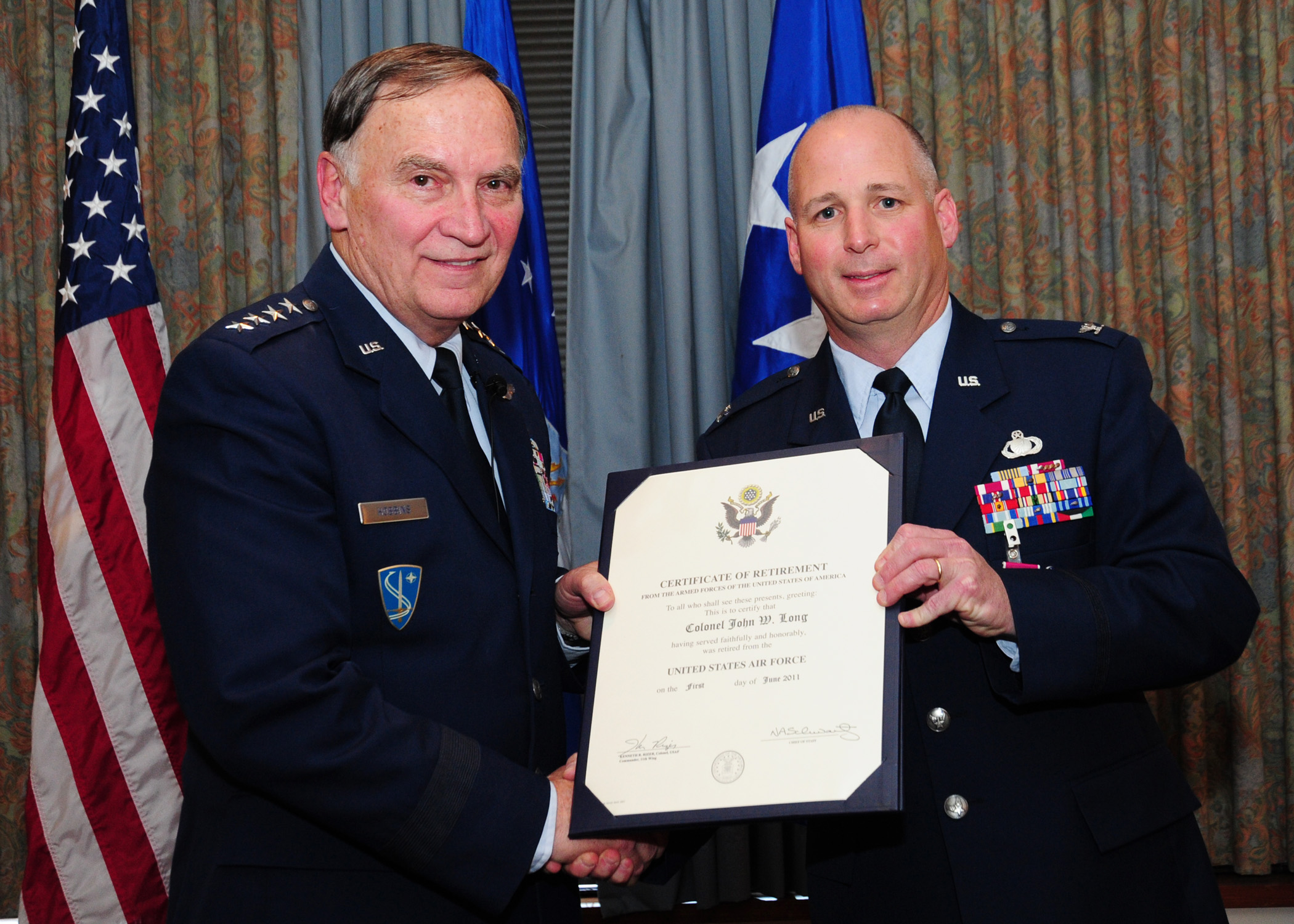 11th MSG commander retires