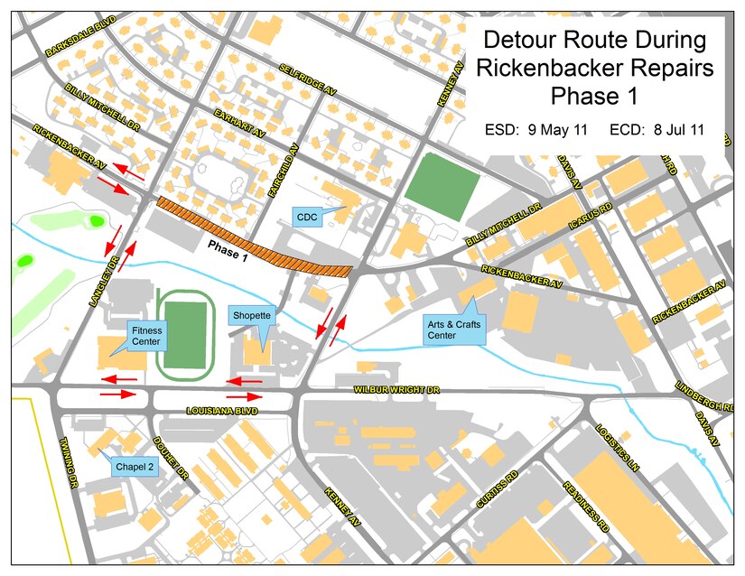 2 CES begins Rickenbacker Avenue construction project > Barksdale Air ...