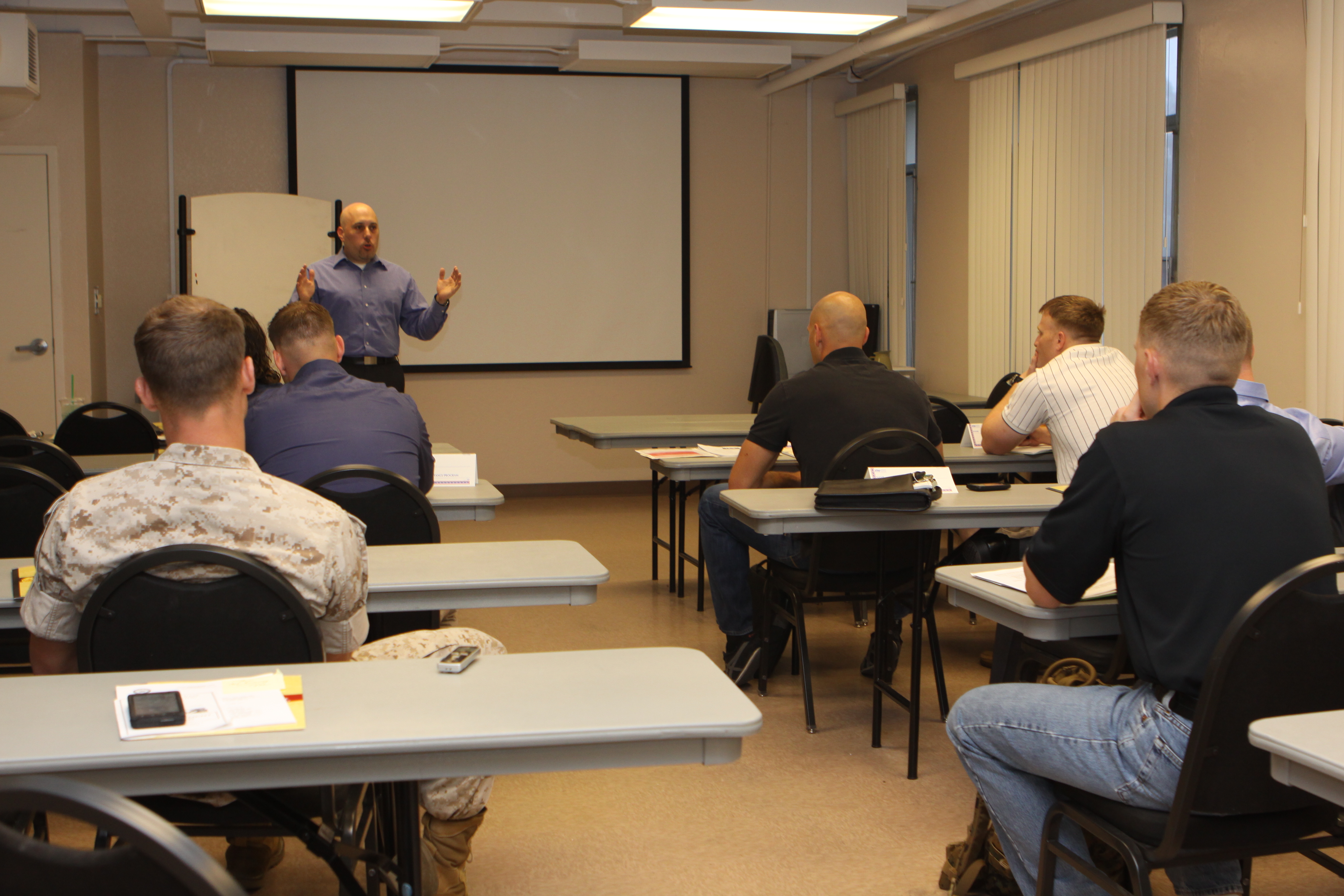 Officers with less than twenty years elligible for separation seminar ...