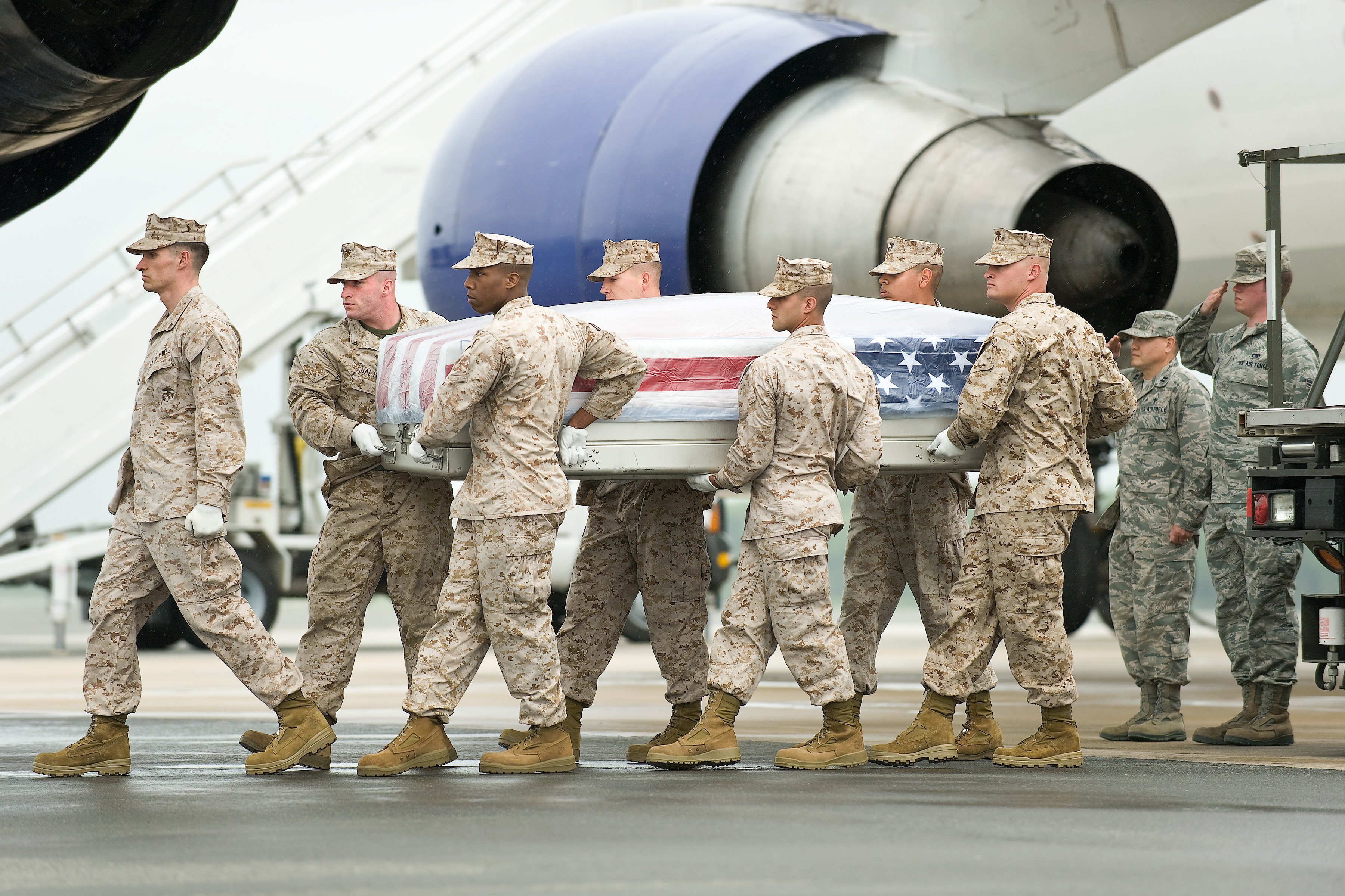 Dignified Transfer at Dover AFB