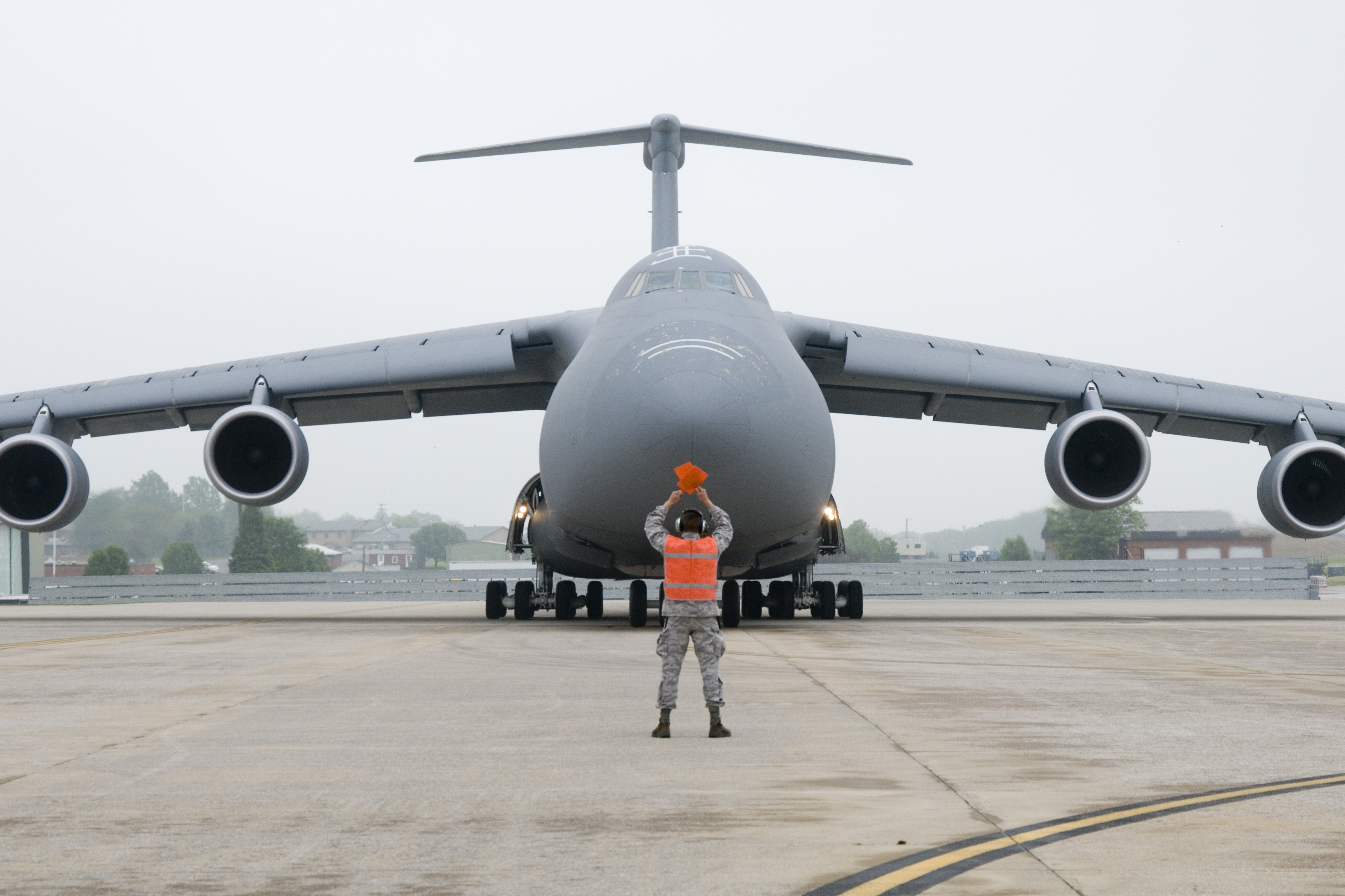 C-5M Visits 167th Airlift Wing