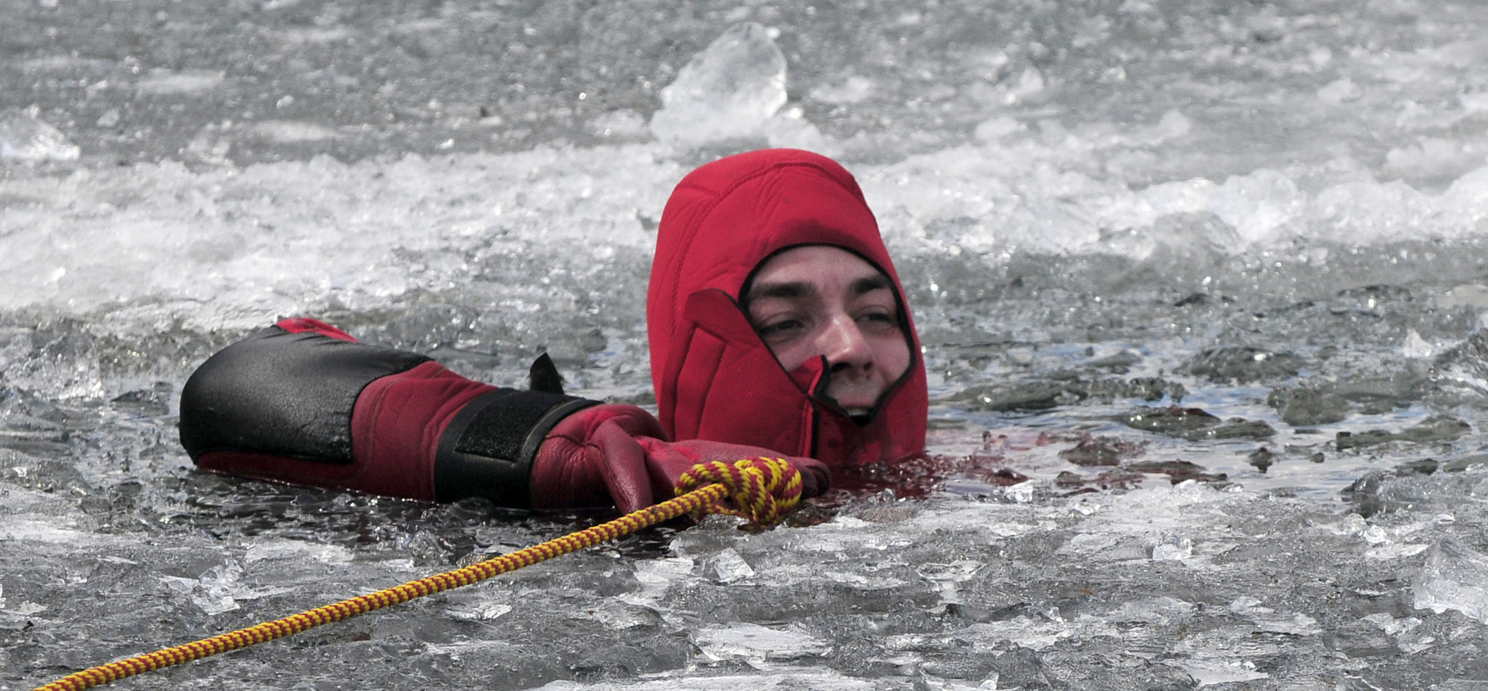 Fire beats ice when ice isn't nice > Eielson Air Force Base > Display