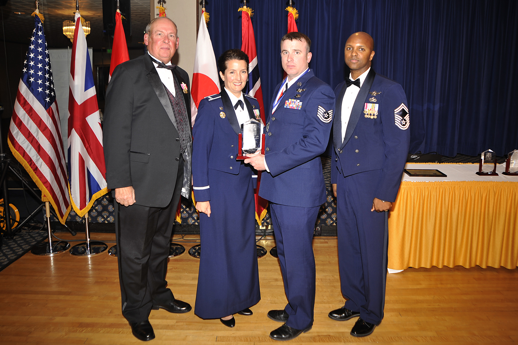 Superior Space Operational Leadership Awards presented > Peterson and ...