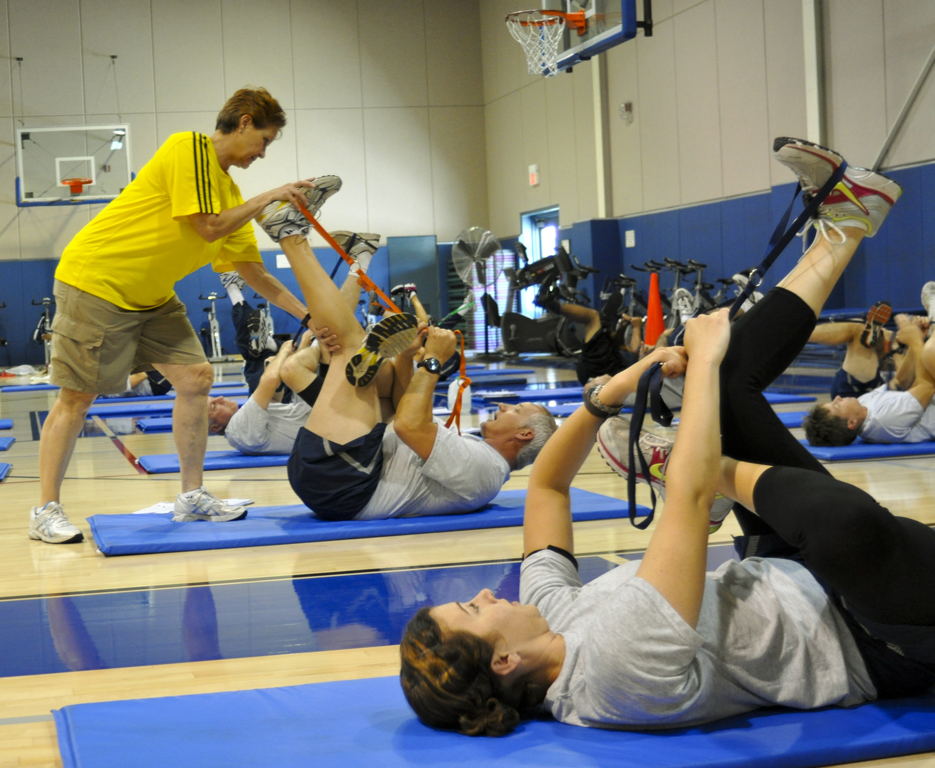 New exercise leaders will bring group fitness into squadrons at March ...
