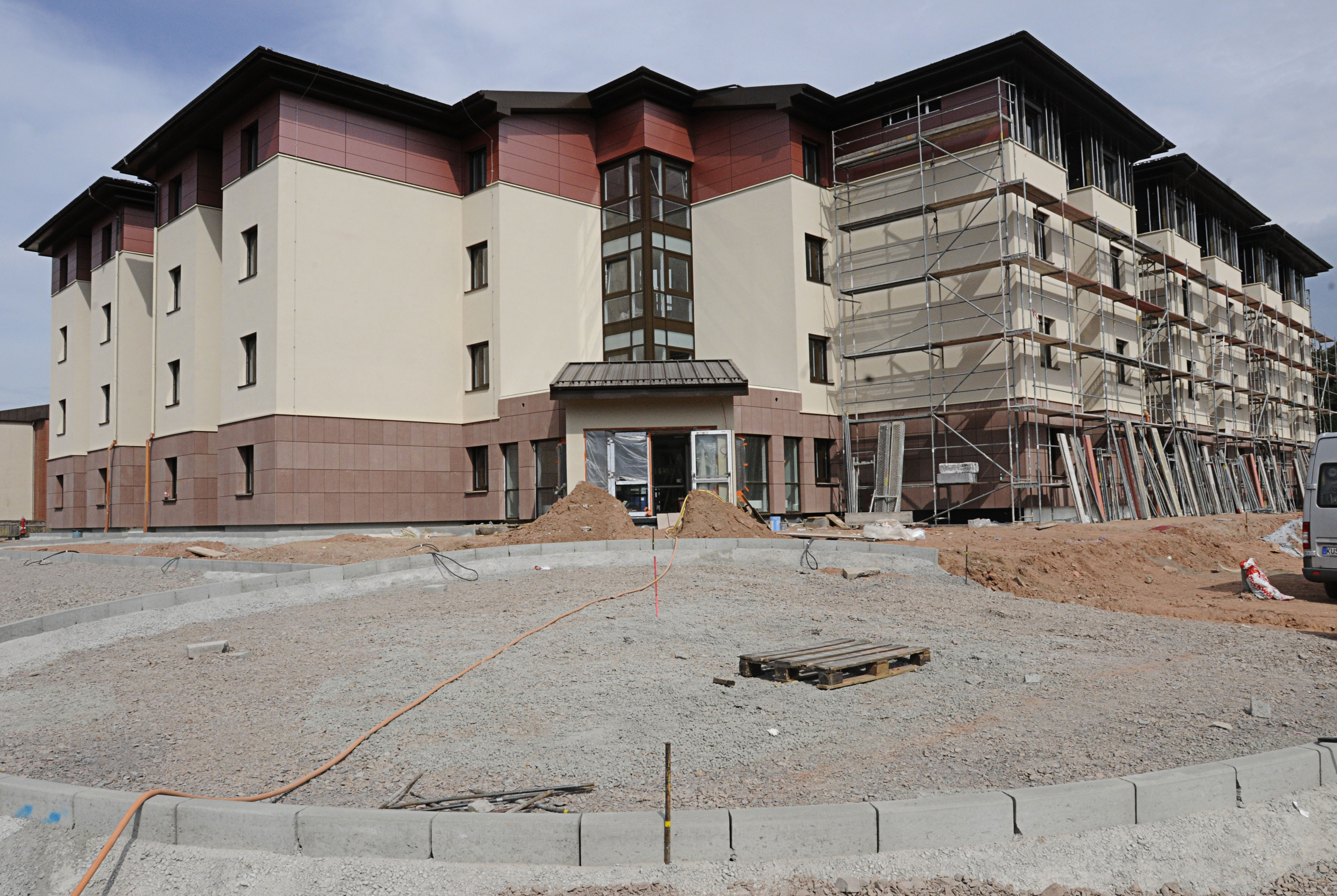 Dormitory Construction on Ramstein