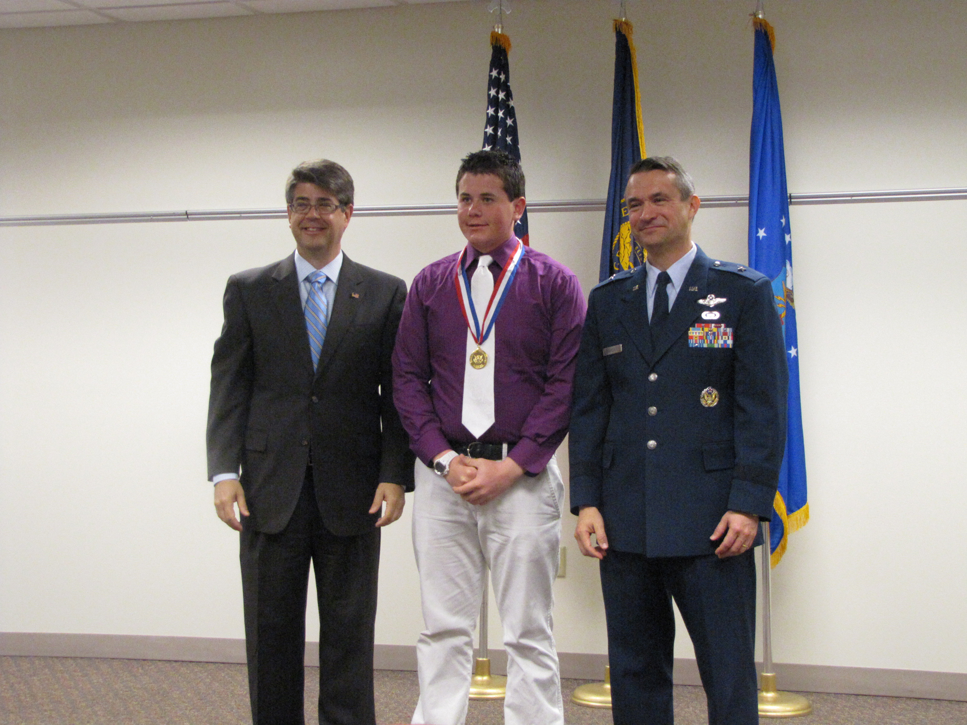 Local youth honored with Congressional Awards > Offutt Air Force Base ...