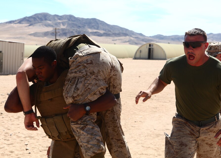 'Doc': Junior corpsmen work for title > United States Marine Corps ...
