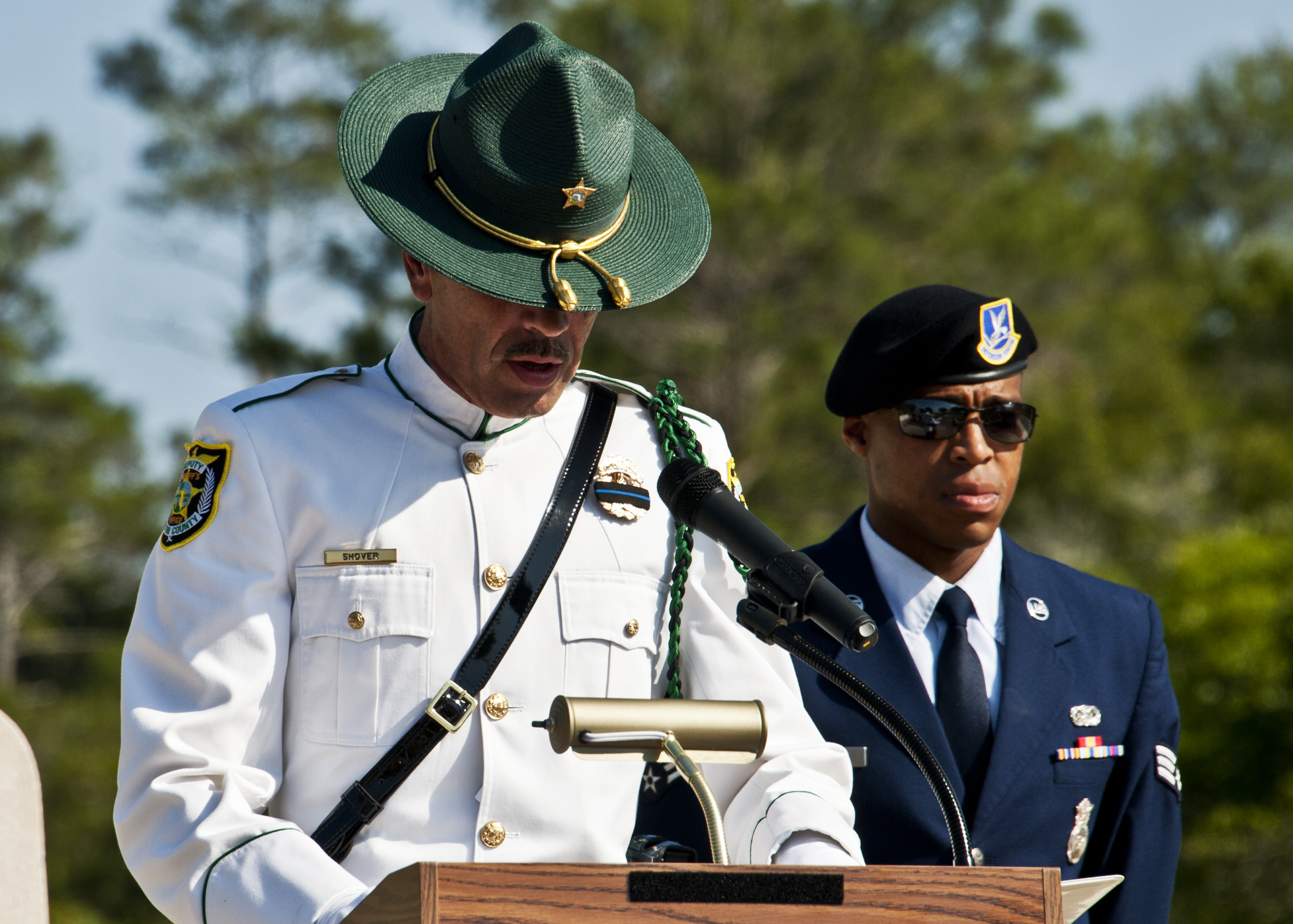 SFS hosts Police Week retreat ceremony > Eglin Air Force Base > News