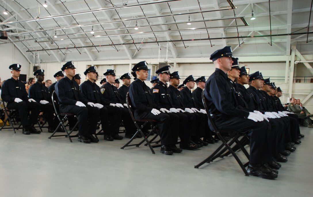 Police academy graduation