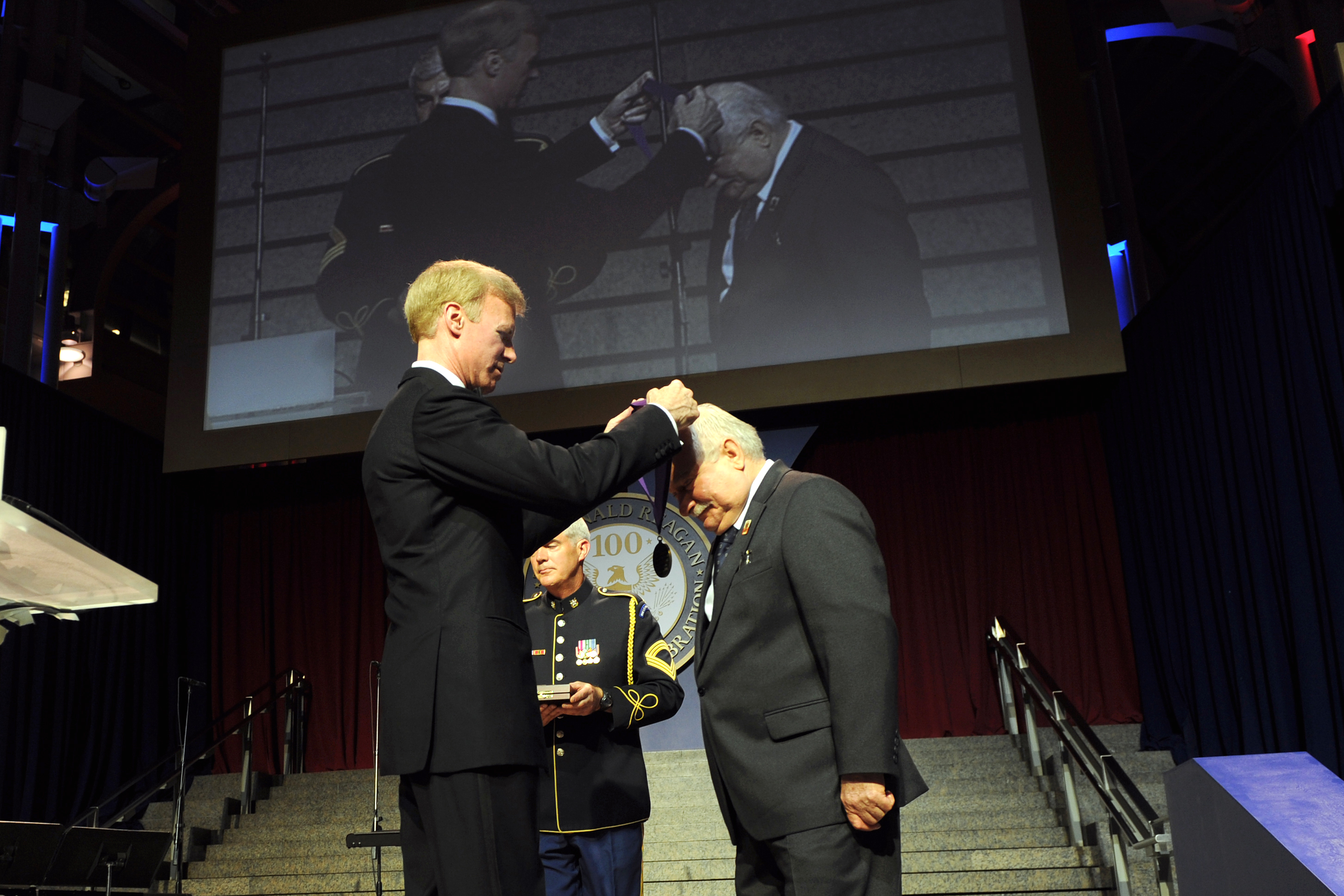 Frederick J. Ryan, Jr., chairman of the board of trustees for the ...