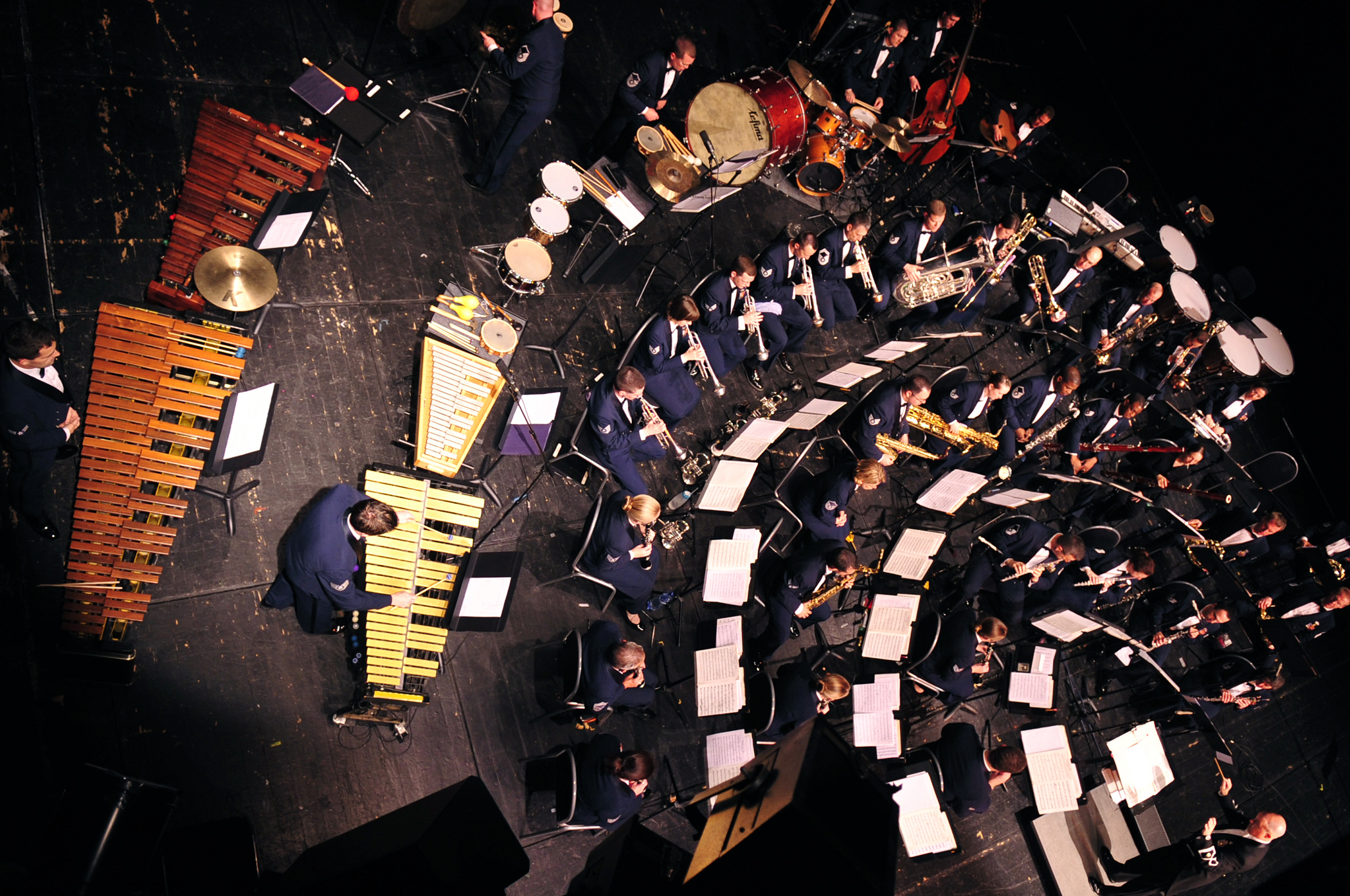 The backbeat of the band > Air Force > Article Display