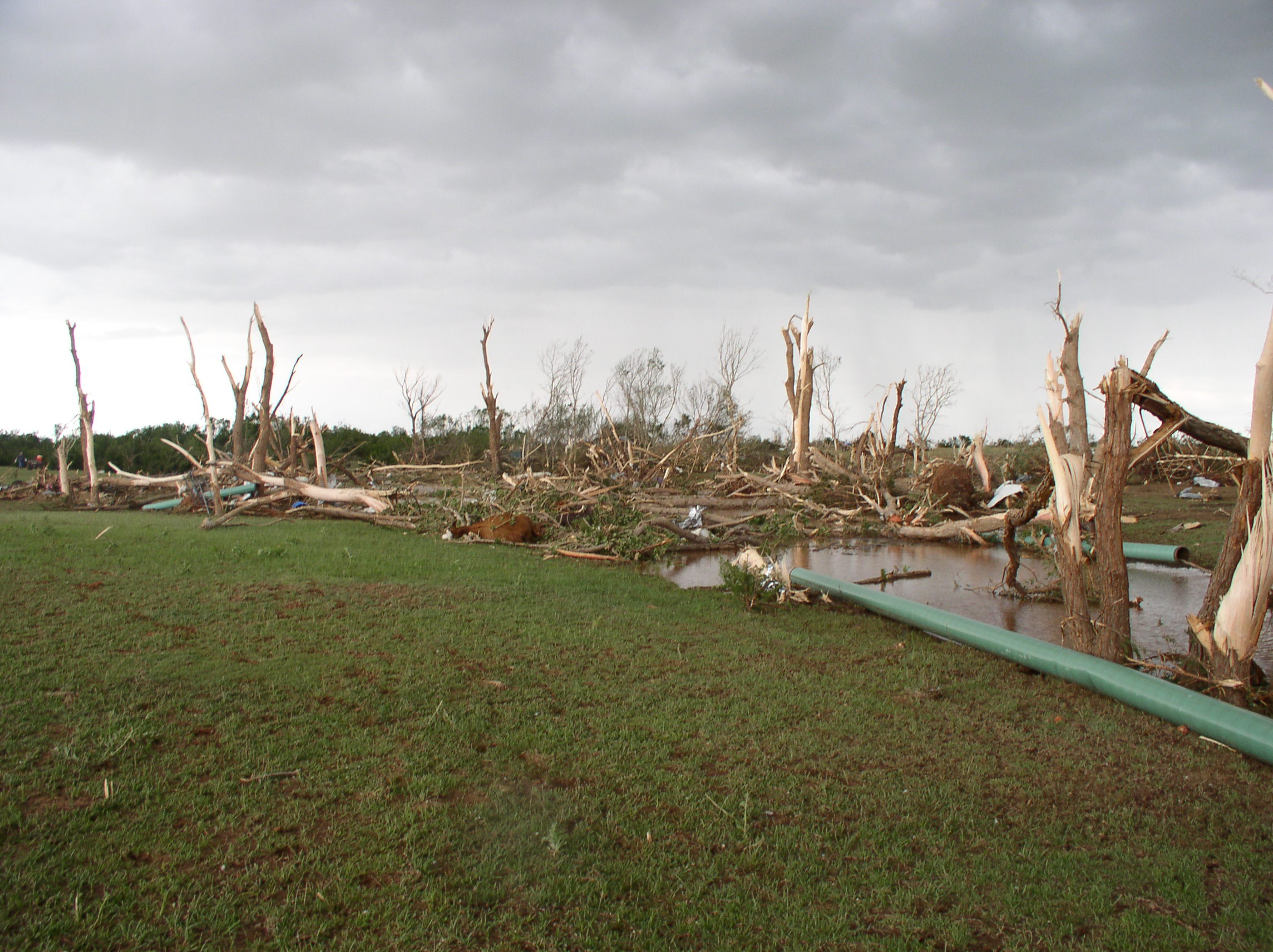 tornado damage