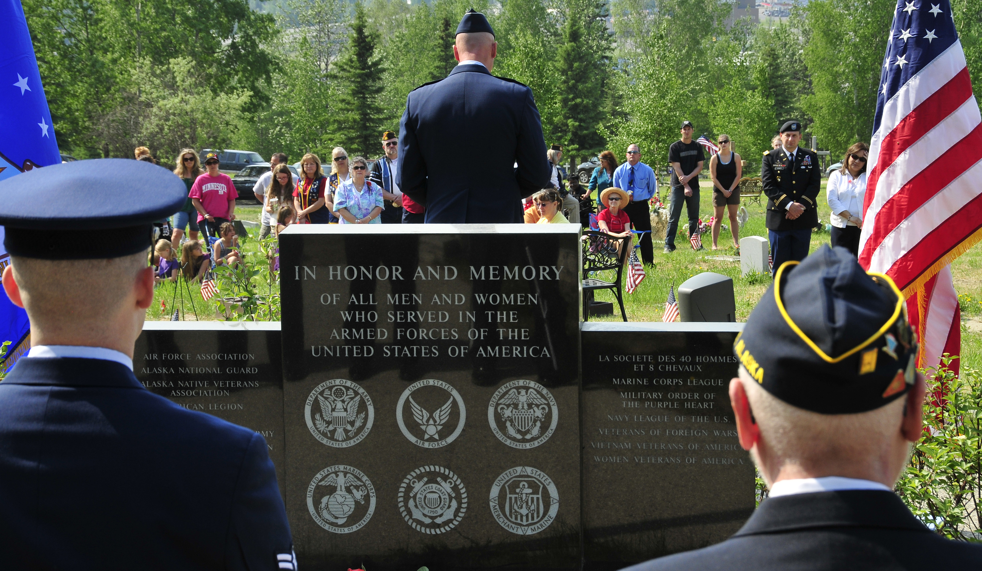 In honor of those who served > Eielson Air Force Base > Display