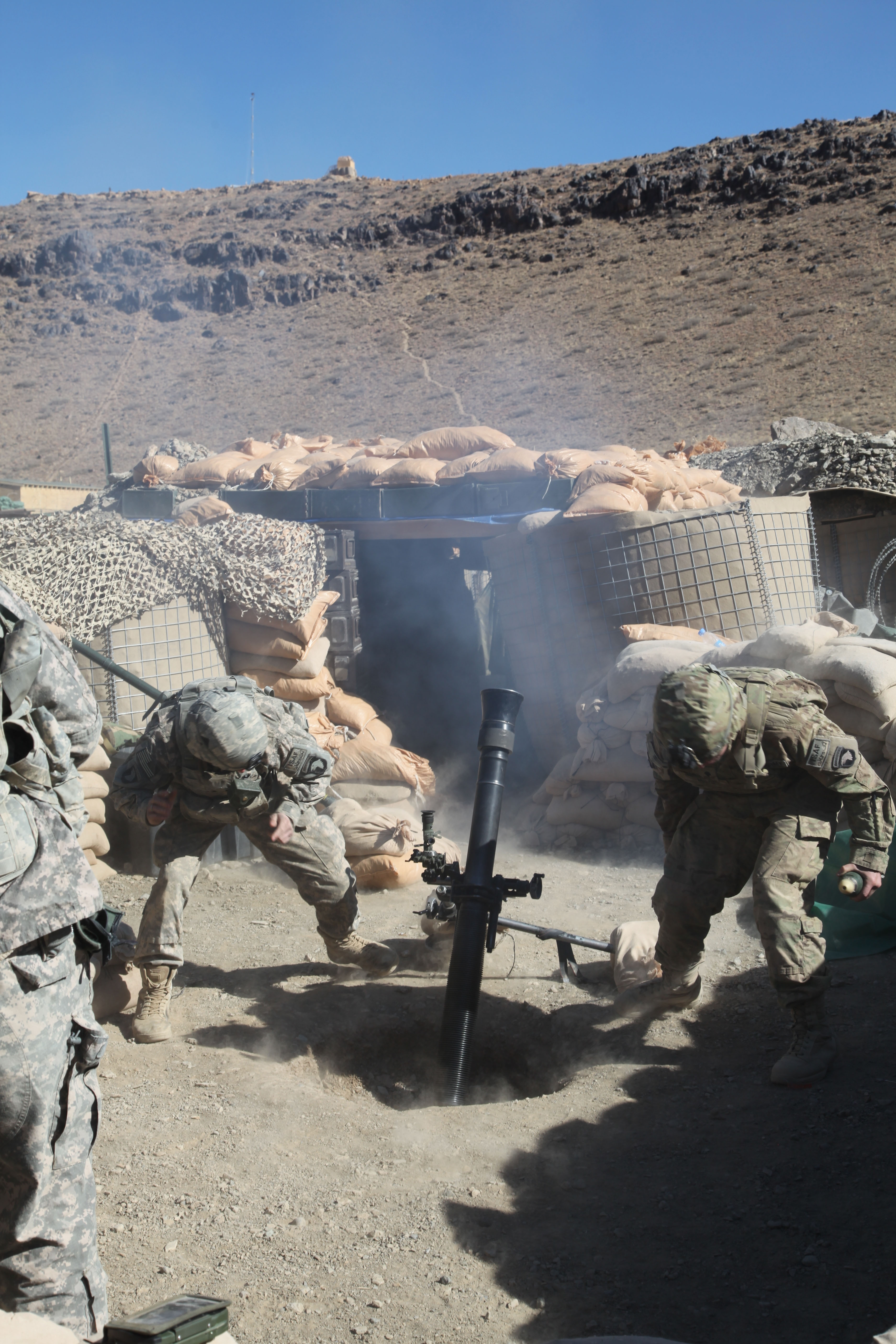 Task Force White Currahee soldiers from 2nd Battalion, 506th Infantry ...