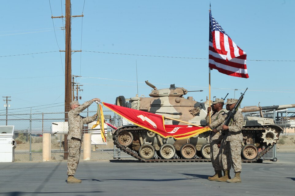Tanks history, rededicated: 1st Tanks adds battle streamers, celebrates ...